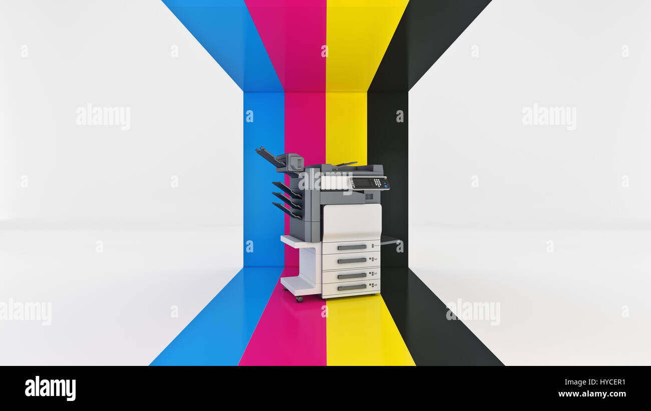 Four color printing hi-res stock photography and images - Alamy