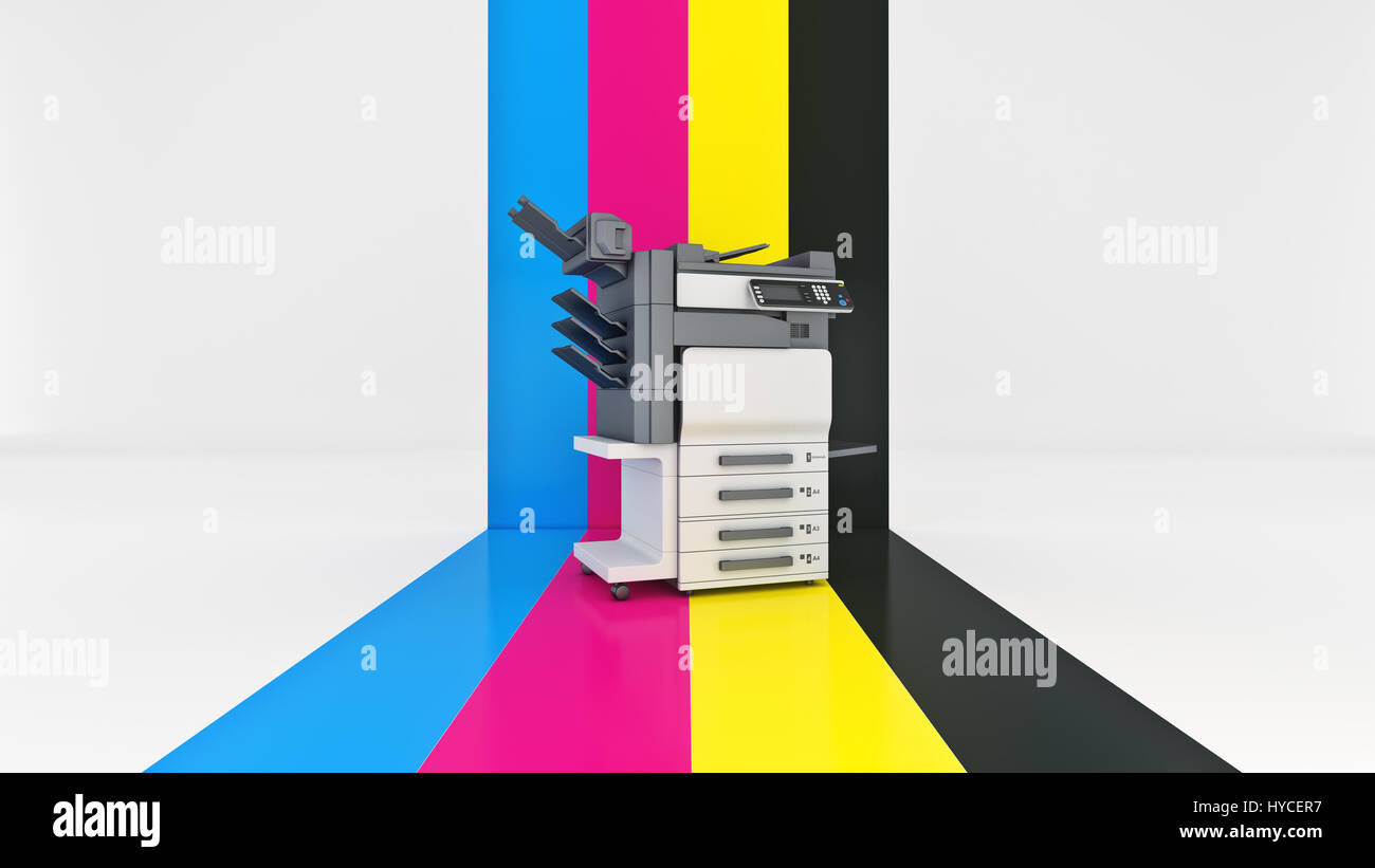 Four color printing hi-res stock photography and images - Alamy