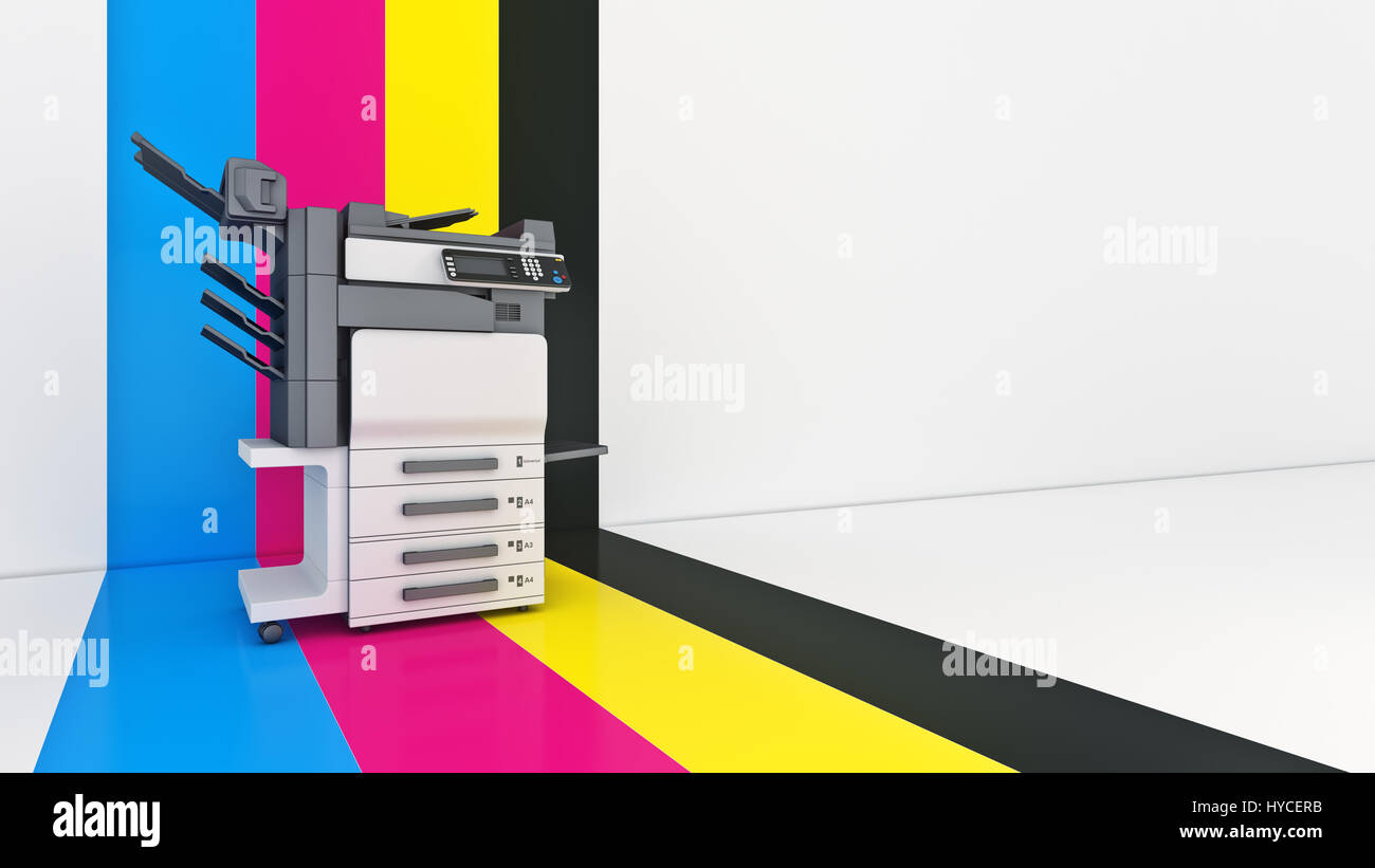 Four color printing hi-res stock photography and images - Alamy