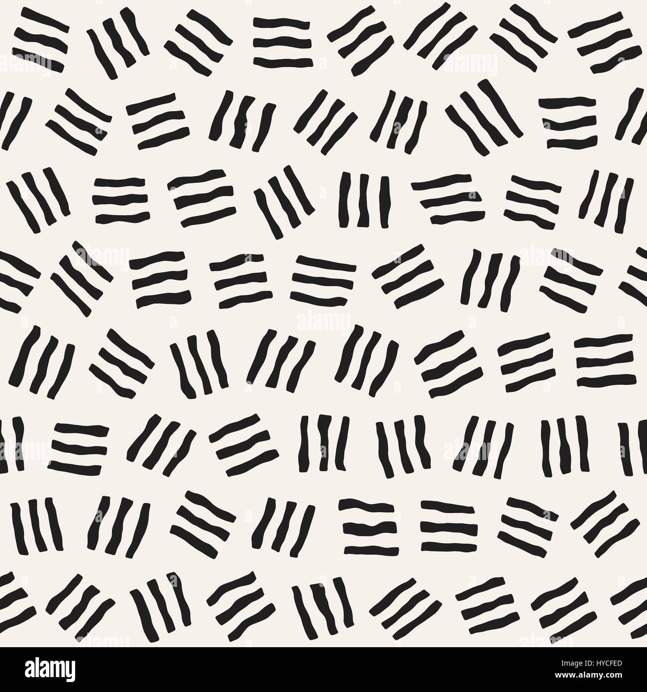 Vector Seamless Pattern. Abstract Background With Scattered Geometric ...