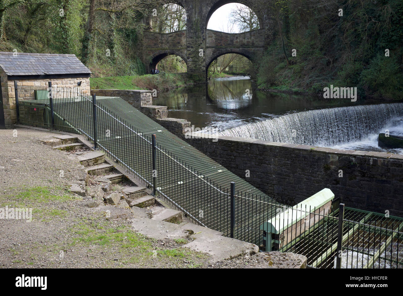 The Torrs Hydro in New Mills, High Peak, Derbyshire Stock Photo - Alamy