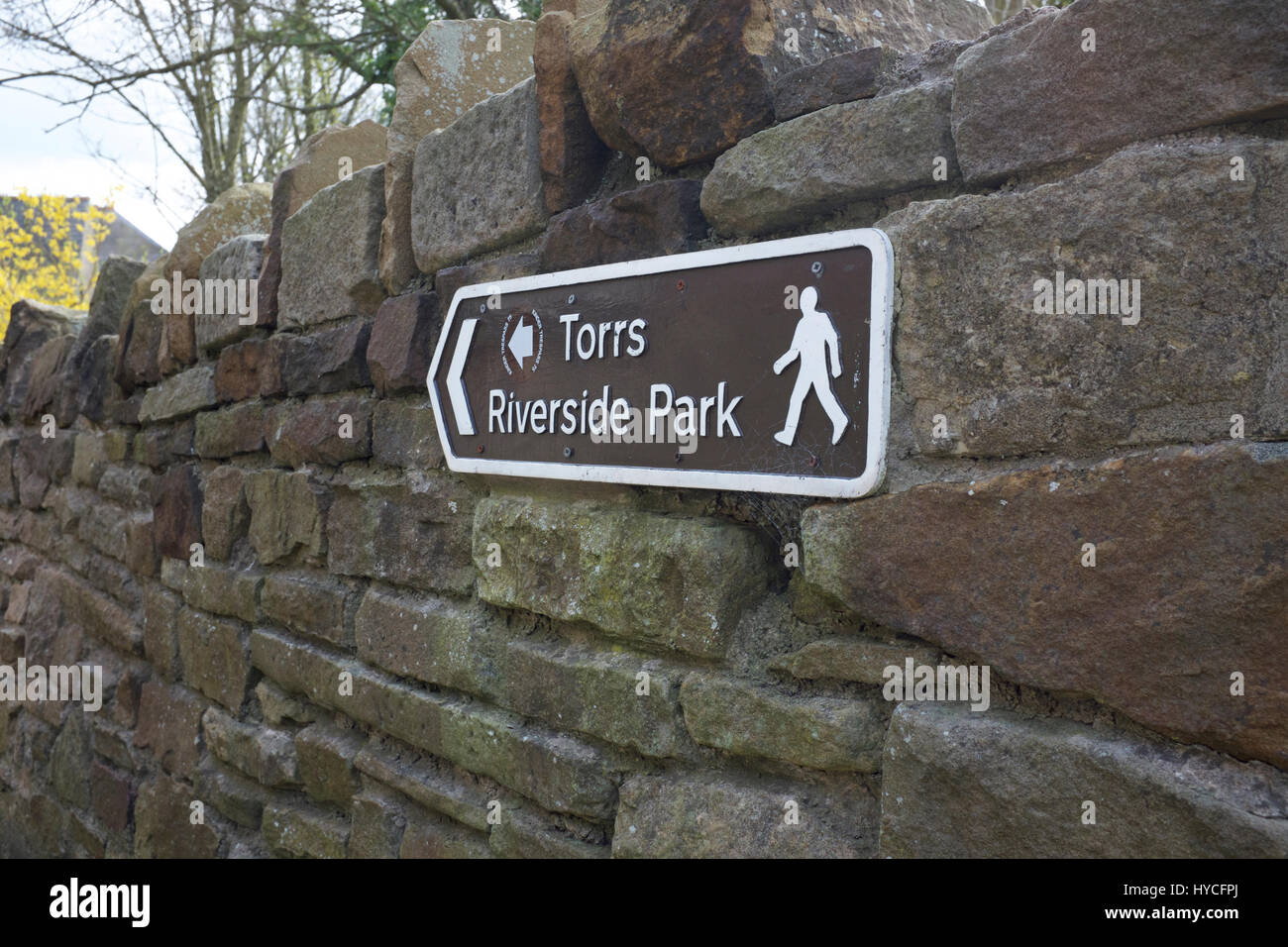 Torrs and riverside park hi-res stock photography and images - Alamy