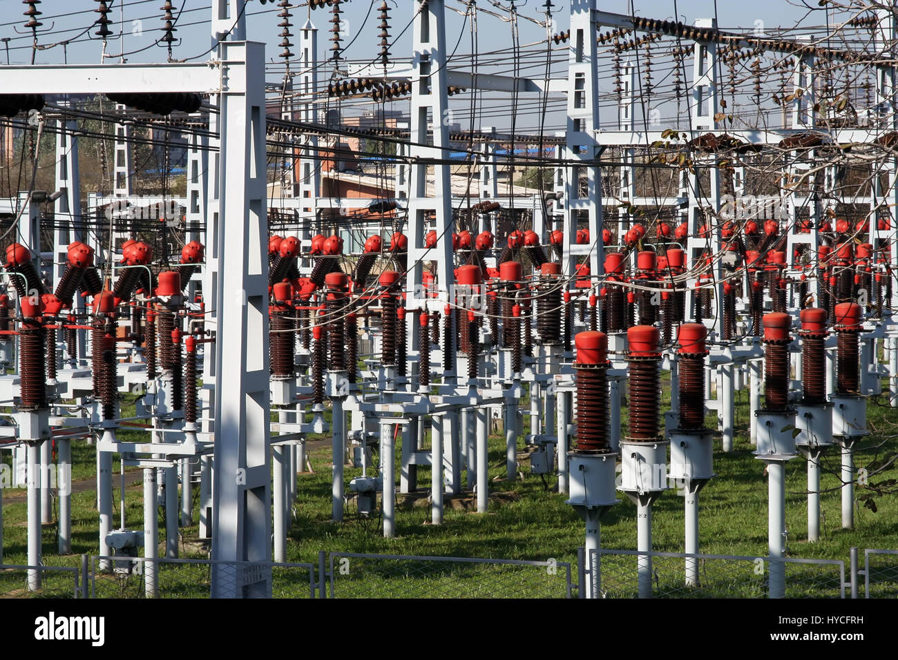 Electric transformer hi-res stock photography and images - Alamy