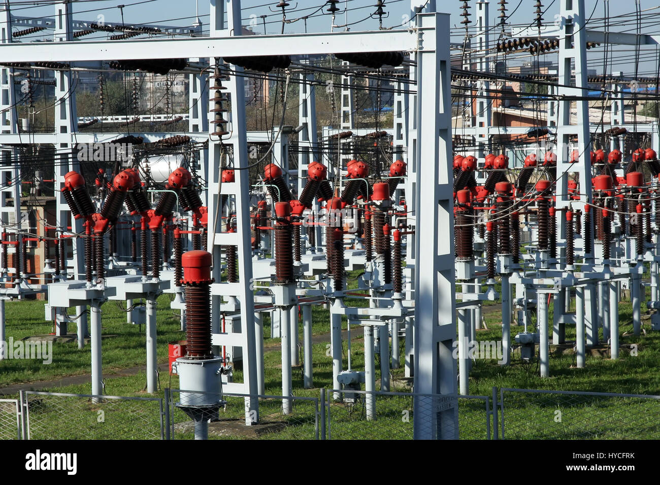 Electric transformer hi-res stock photography and images - Alamy