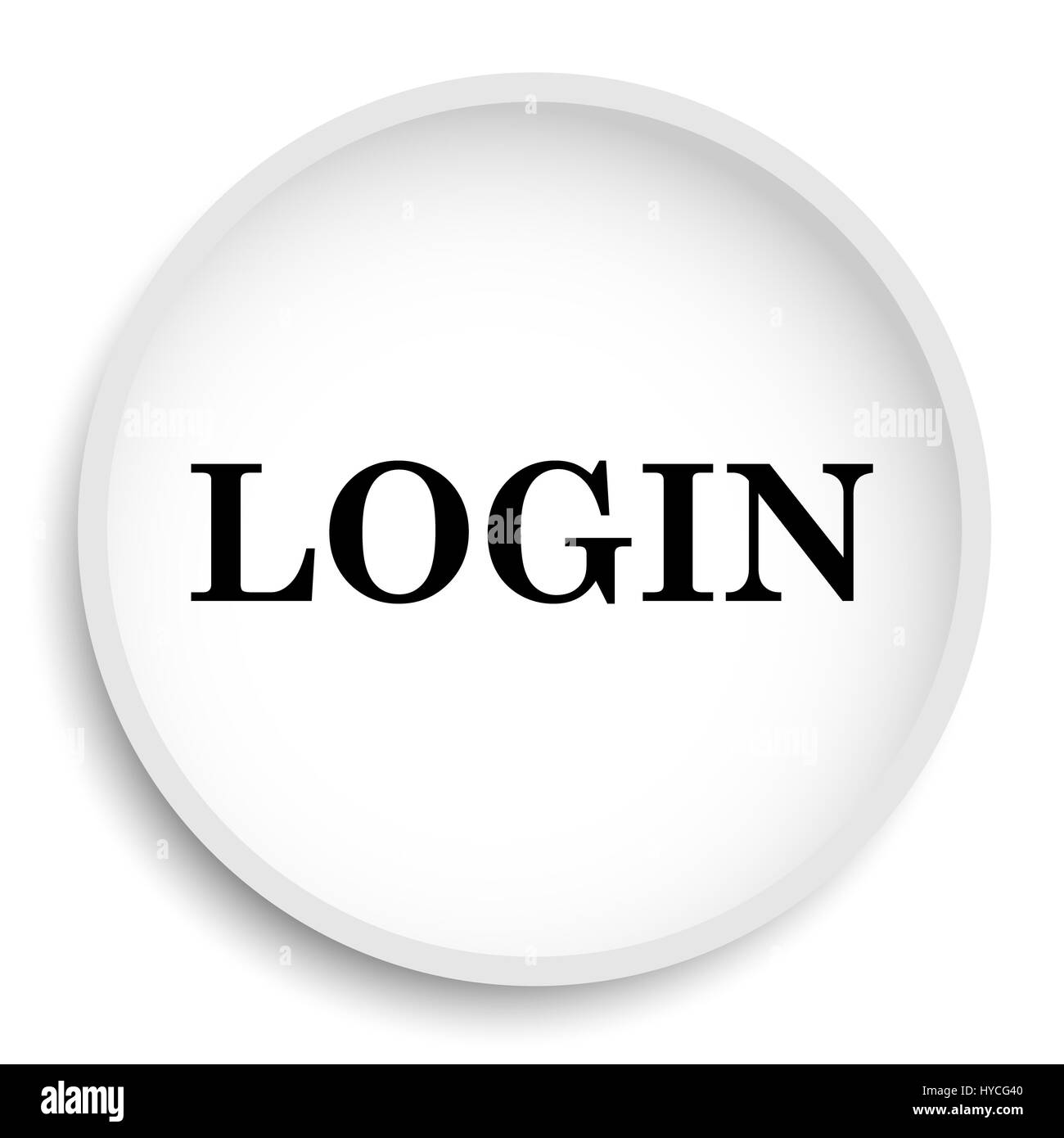 Login Web Button