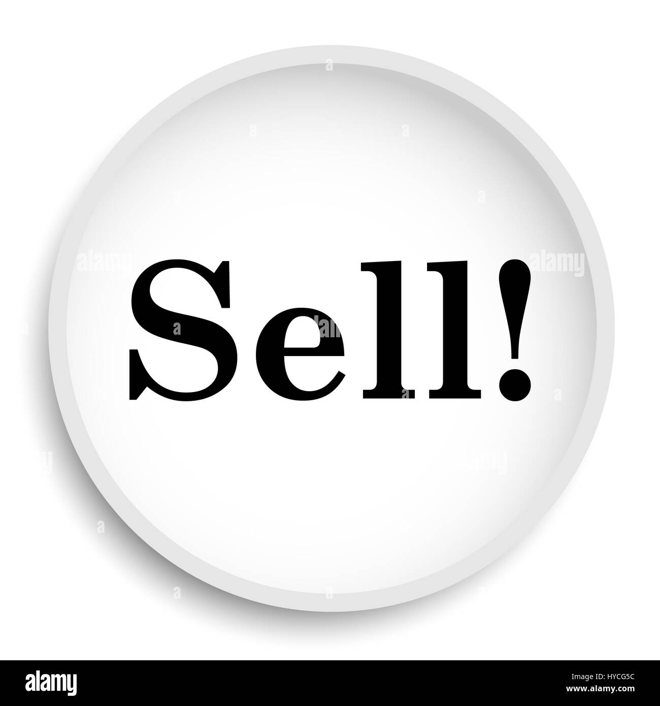 Sell icon. Sell website button on white background Stock Photo - Alamy Sell icon. Sell website button on white background Stock Photo - Alamy
