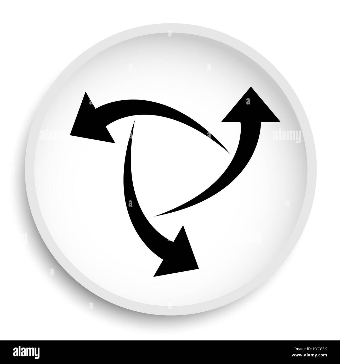 Change icon. Change website button on white background Stock Photo - Alamy