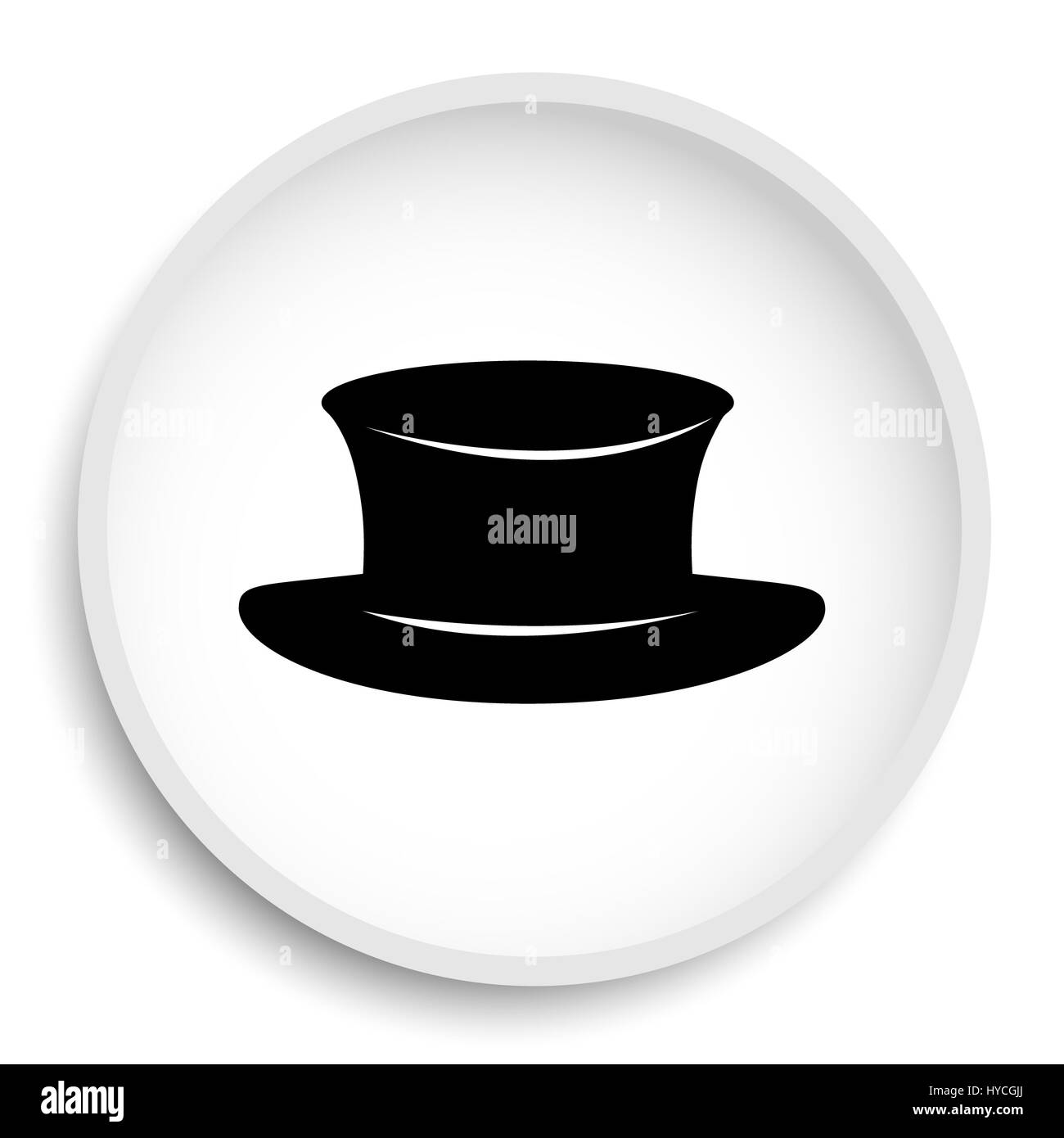 Hat icon black website Cut Out Stock Images & Pictures - Alamy