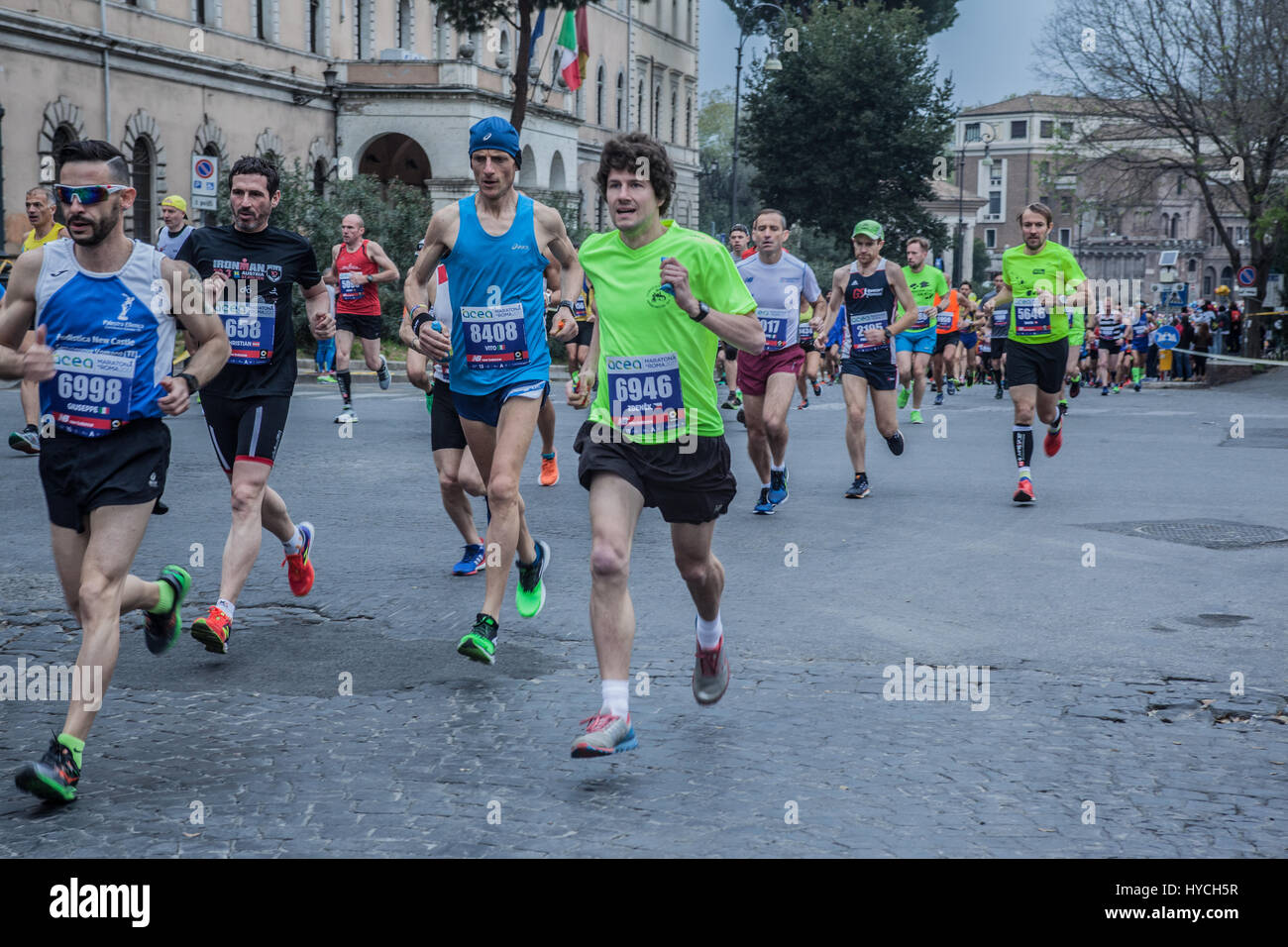 Non-competitive event, merged its 23rd Rome Marathon: the FunRun 2017 ...