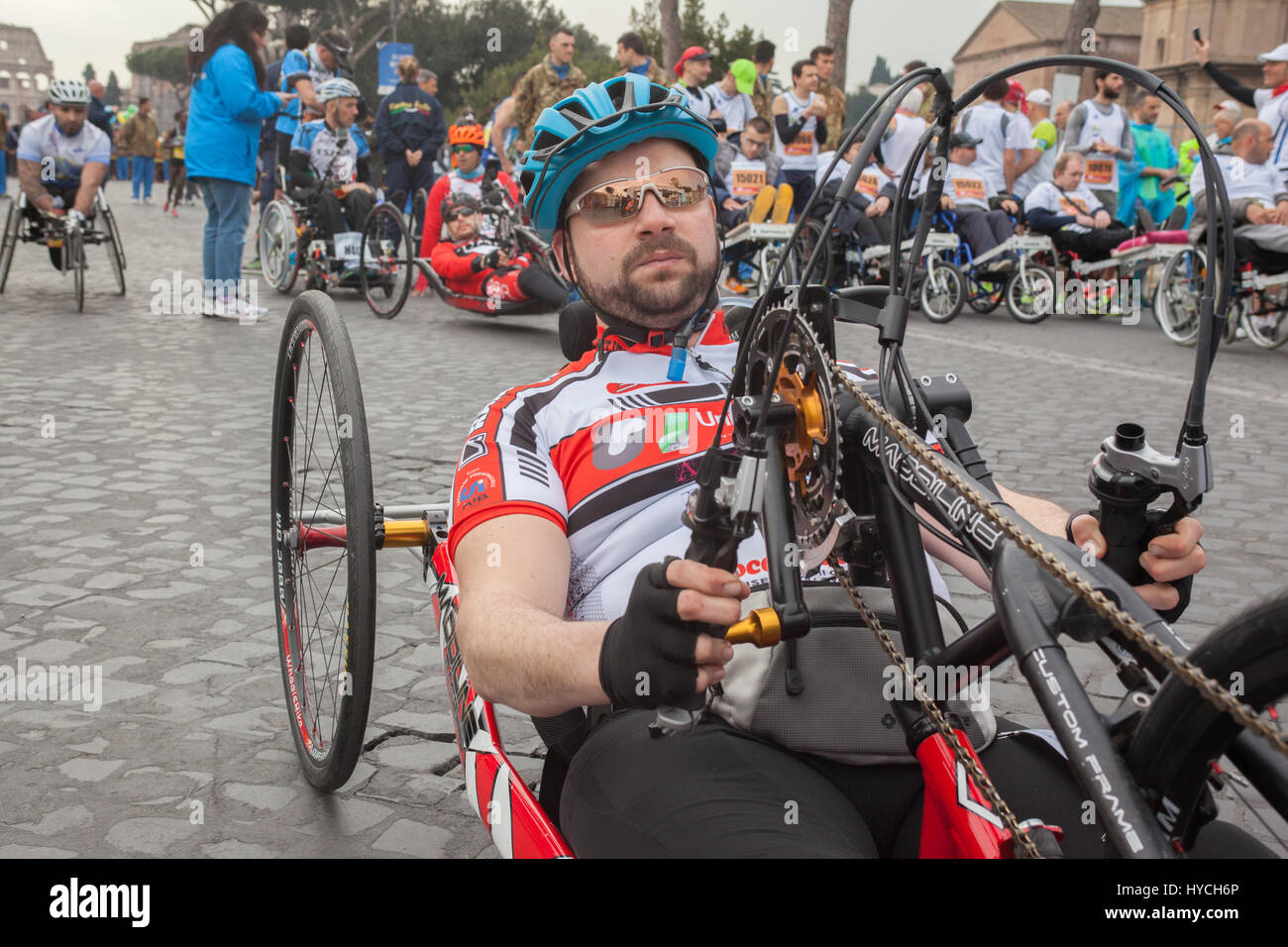 Non-competitive event, merged its 23rd Rome Marathon: the FunRun 2017 ...