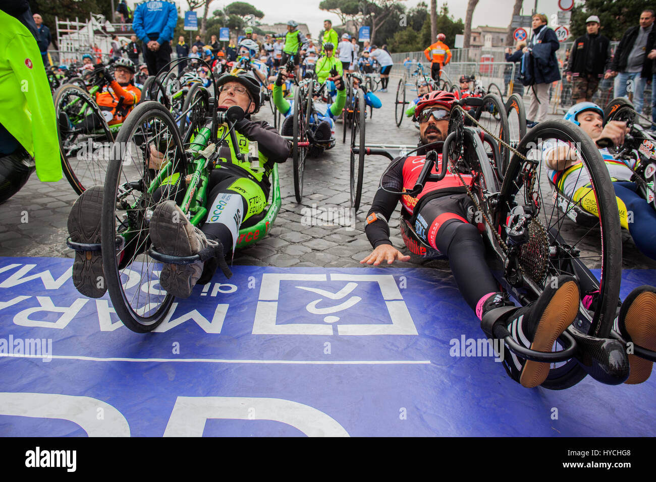 Non-competitive event, merged its 23rd Rome Marathon: the FunRun 2017 ...