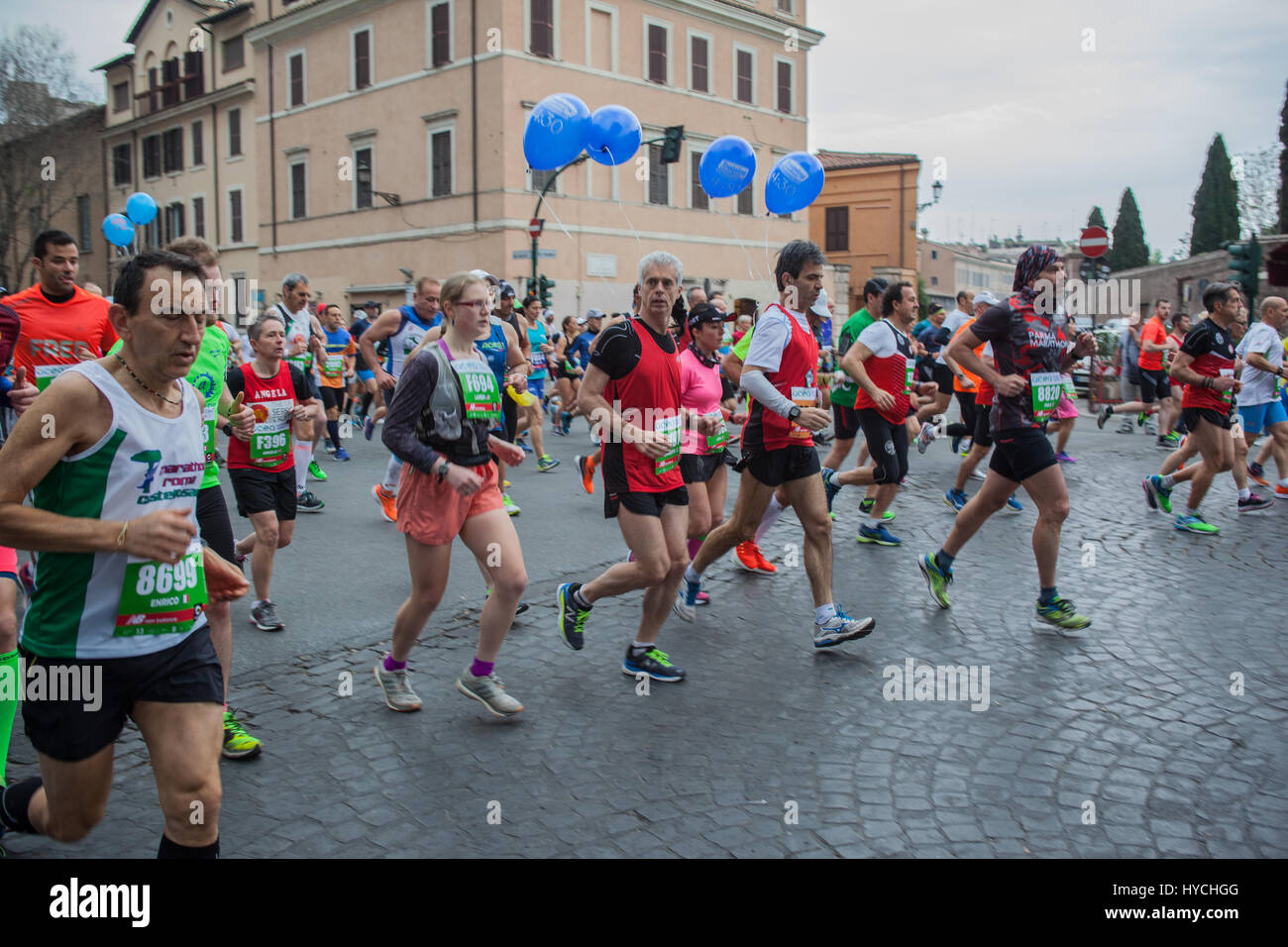 Non-competitive event, merged its 23rd Rome Marathon: the FunRun 2017 ...