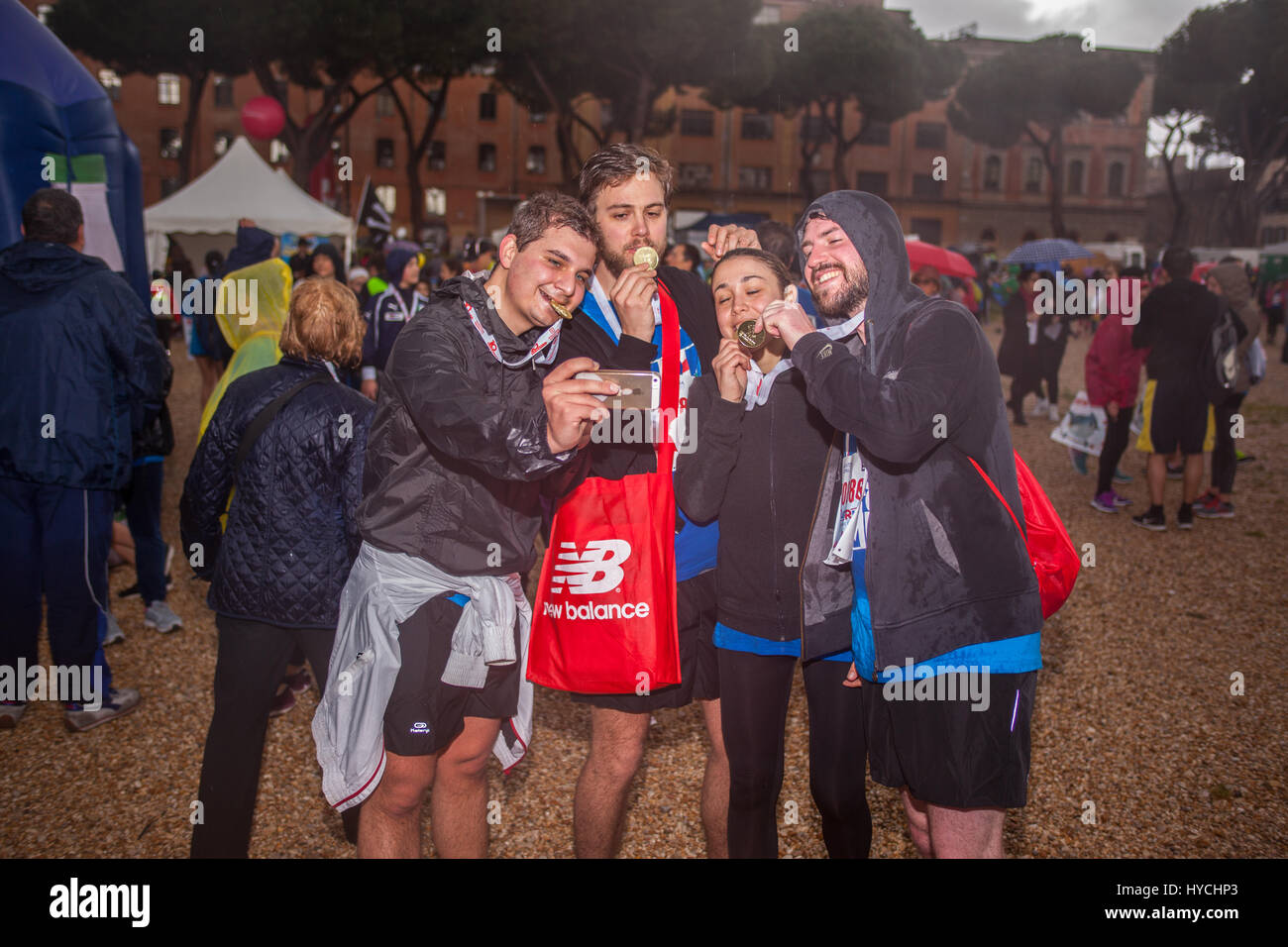 Non-competitive event, merged its 23rd Rome Marathon: the FunRun 2017 ...