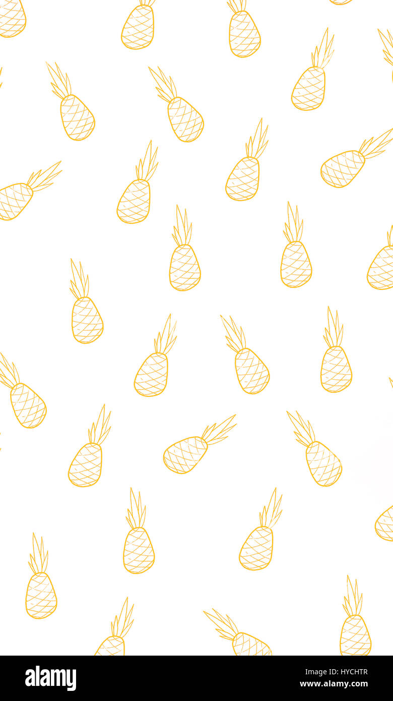 Cartoon pineapple hi-res stock photography and images - Alamy
