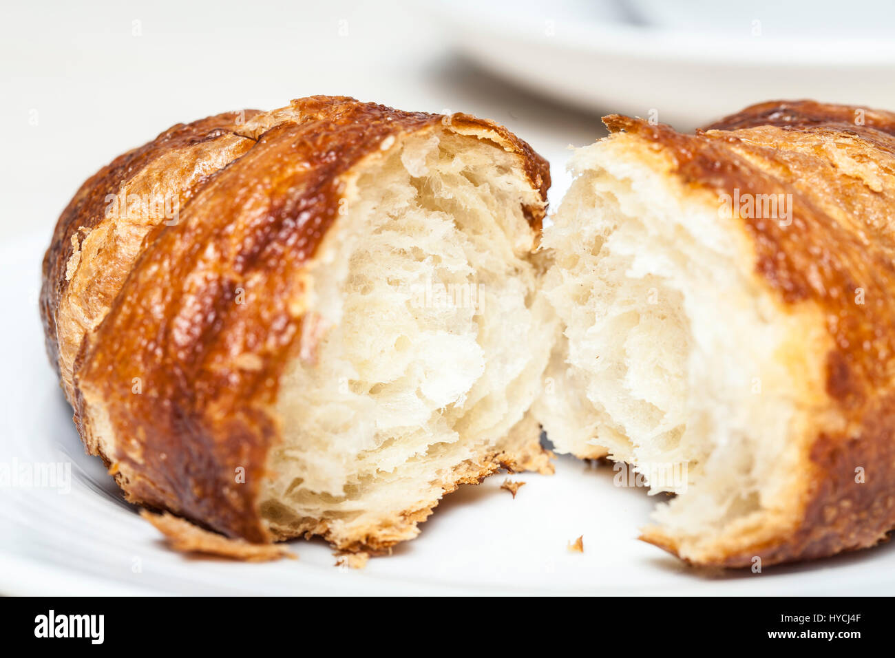 Peach and croissant hi-res stock photography and images - Alamy