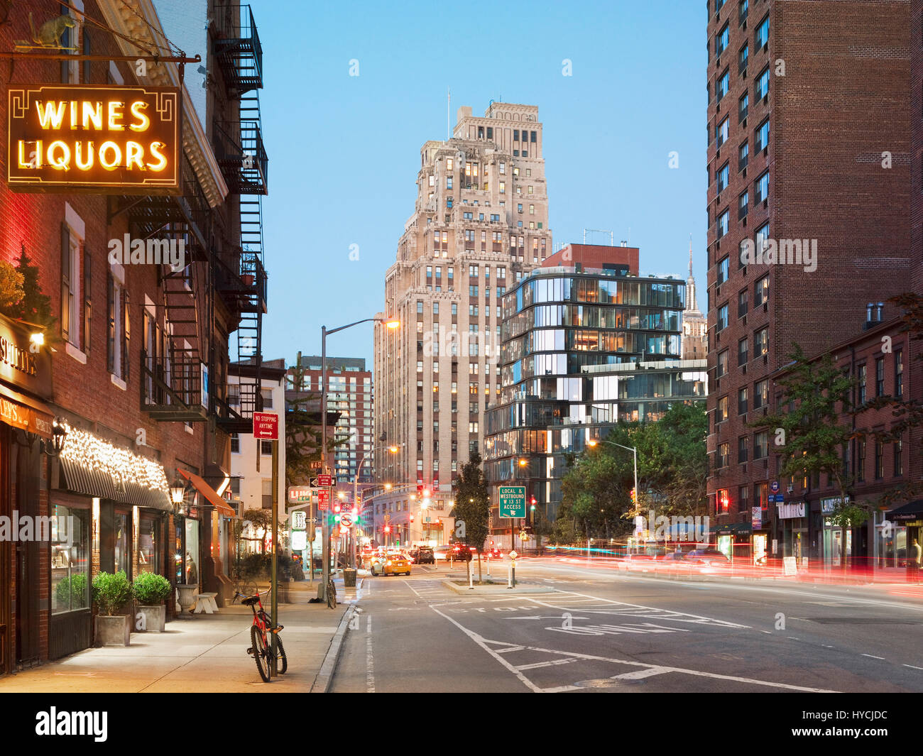 Eighth avenue new york city hi-res stock photography and images - Alamy