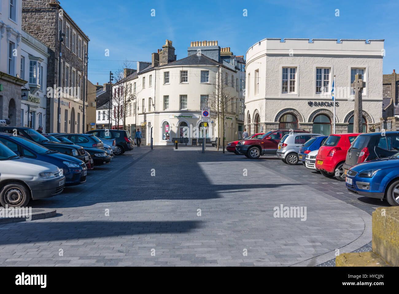 Castletown square hi-res stock photography and images - Alamy