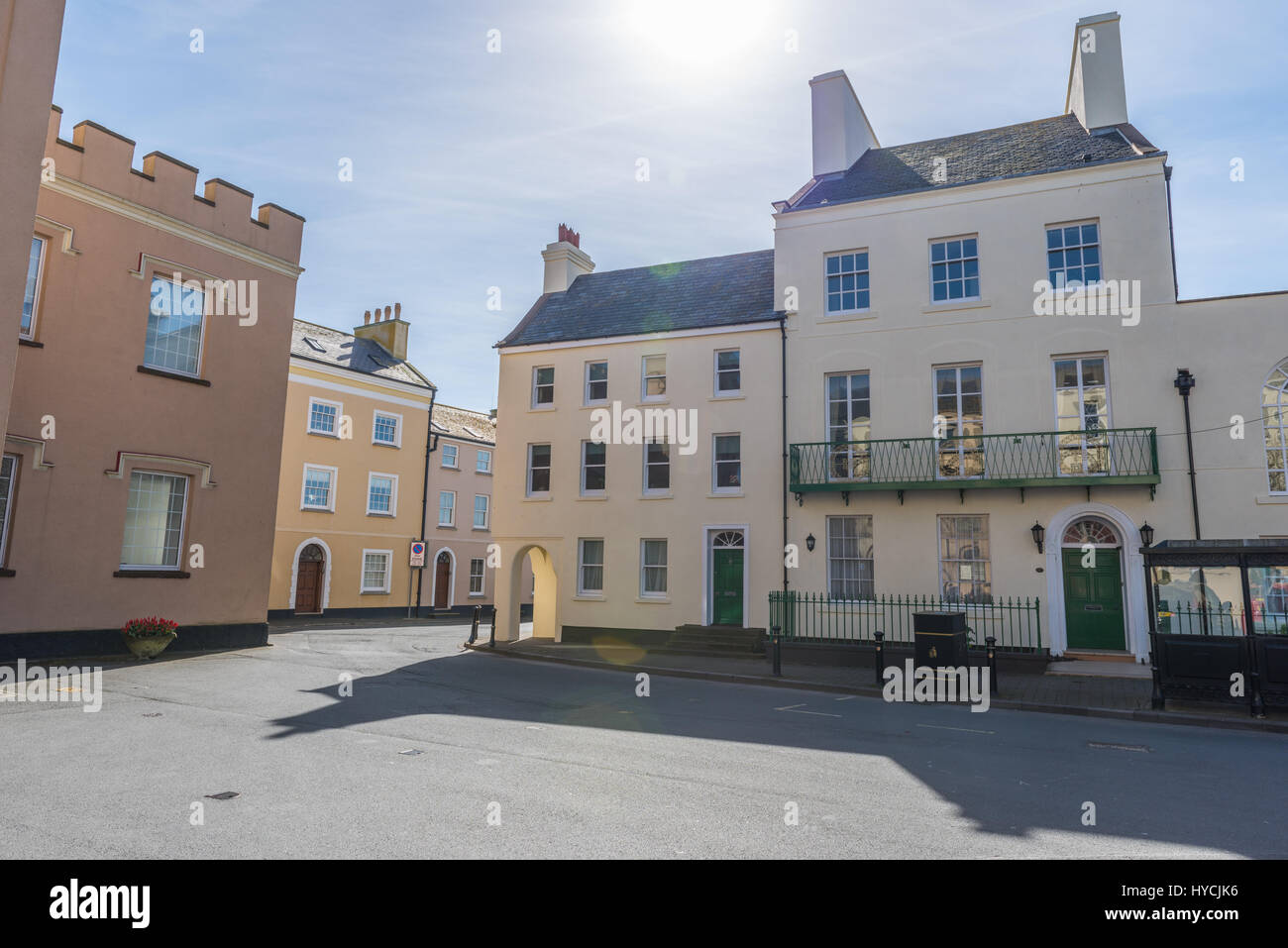 Balcony House, Castletown, Isle of Man. Once the home of Captain John ...