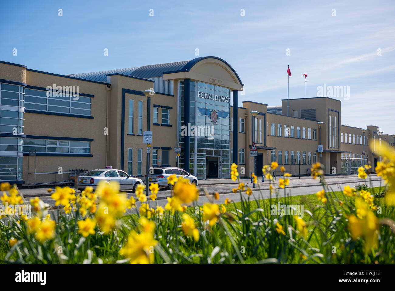 Ronaldsway Airport, Ballasalla, Isle of Man Stock Photo - Alamy