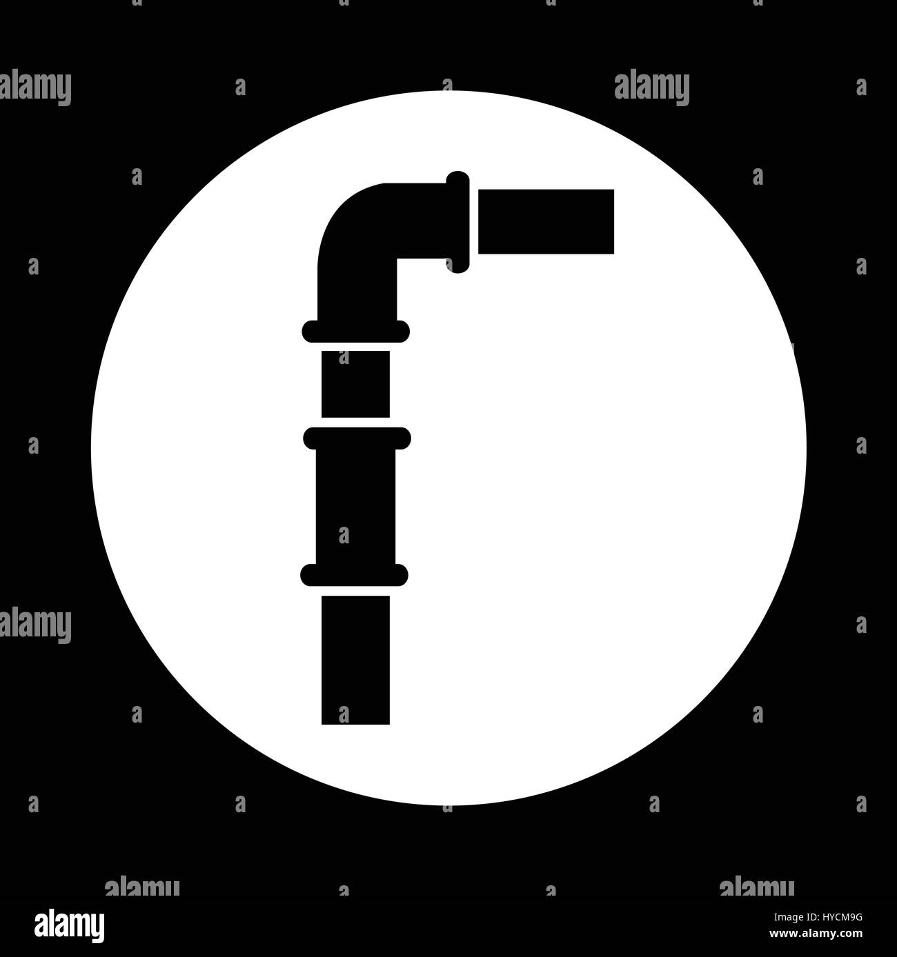 pipe icon illustration design Stock Vector Image & Art - Alamy