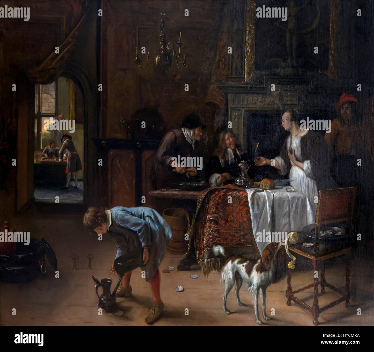 Easy Come, Easy Go, by Jan Steen, 1661, Boijmans van Beuningen Museum ...