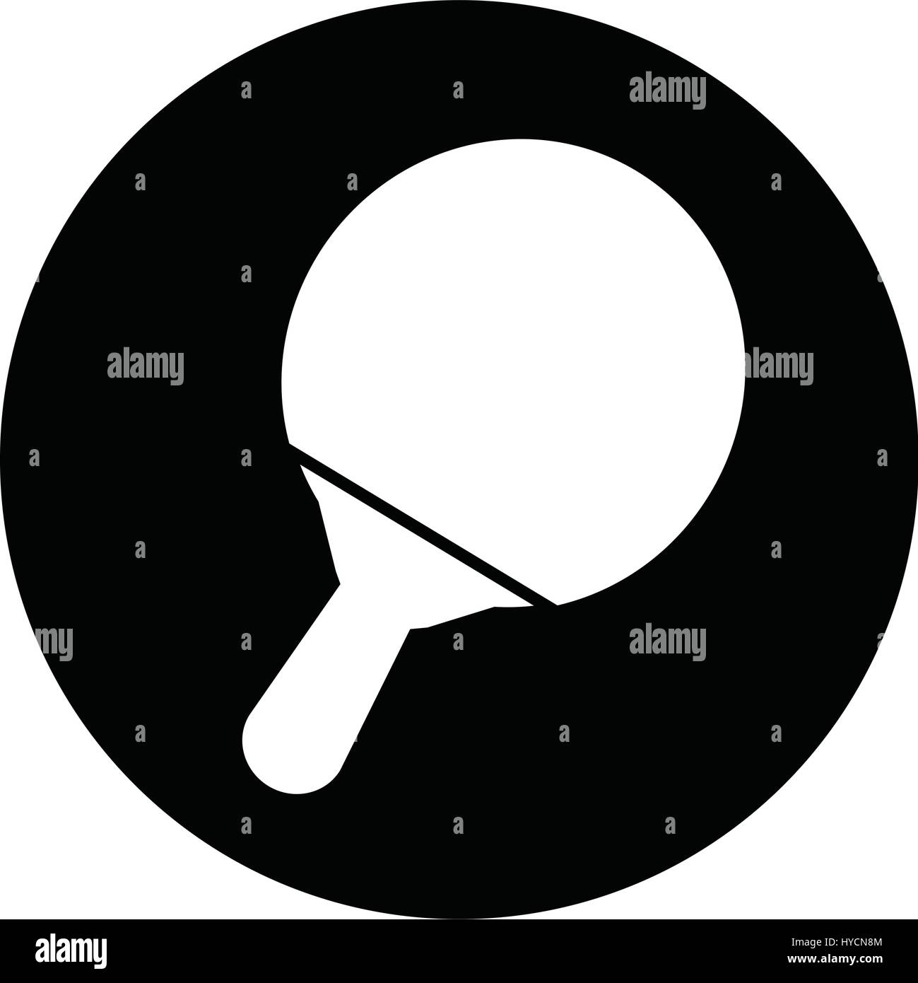 Simple design paddle racket hi-res stock photography and images - Alamy