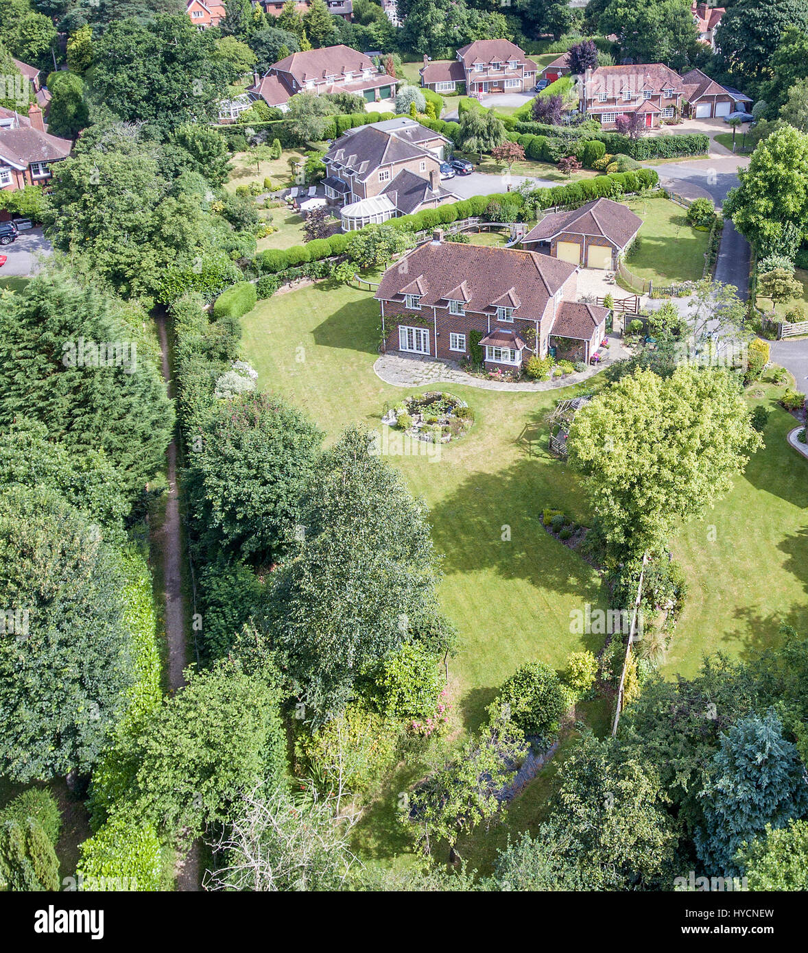 Aerial views of lymington hi-res stock photography and images - Alamy