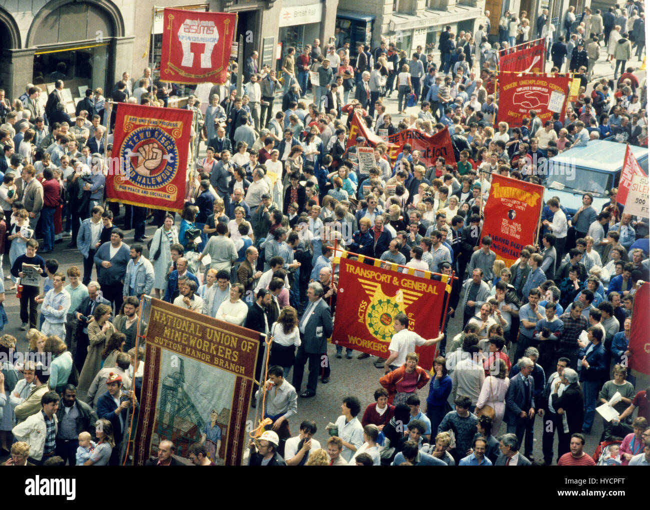Liverpool 1980s protest hi-res stock photography and images - Alamy