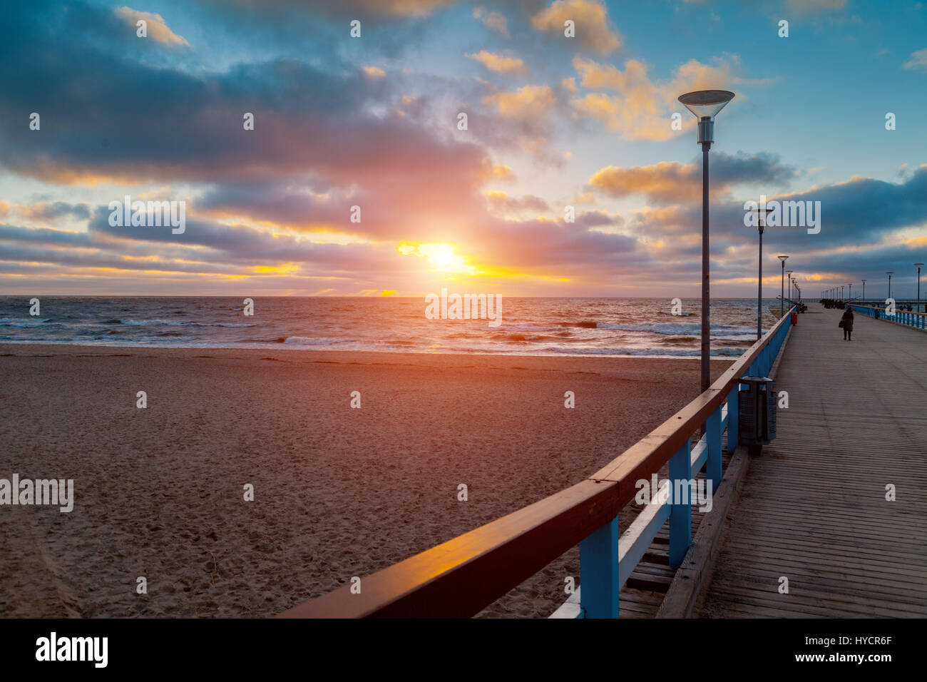 Palanga pier hi-res stock photography and images - Alamy