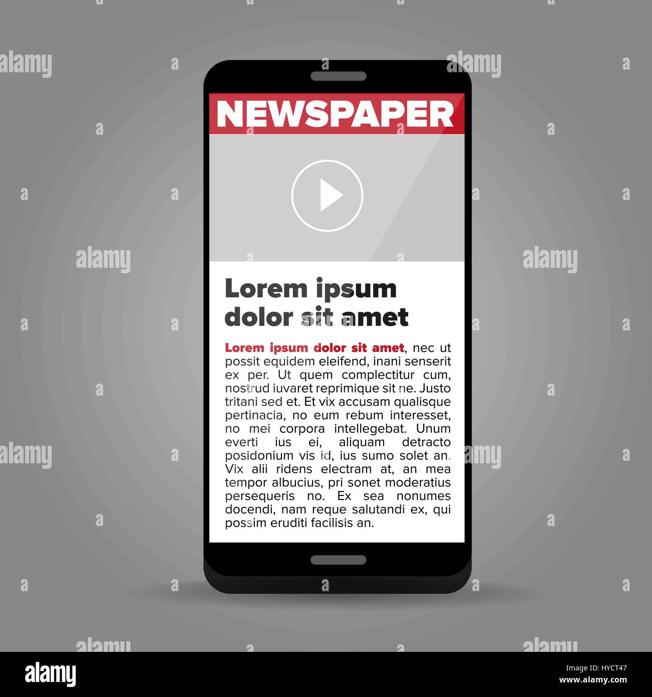 Digital newspaper technology hi-res stock photography and images - Alamy