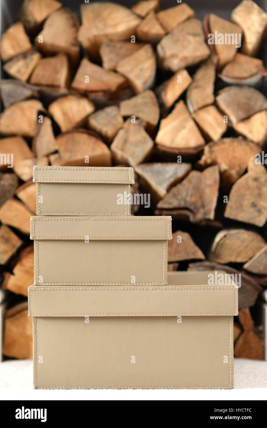 Stack of storage boxes hi-res stock photography and images - Alamy