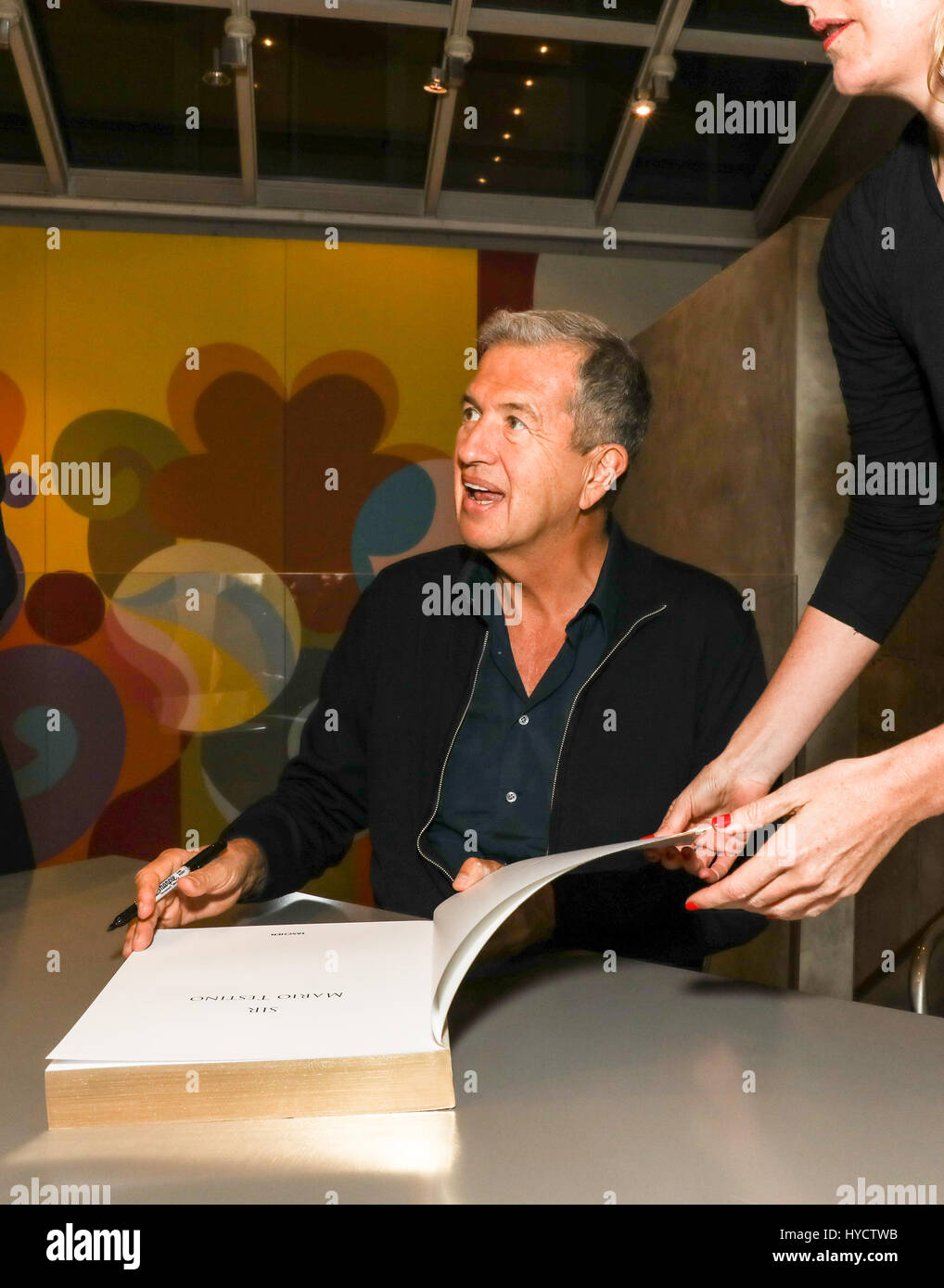Mario Testino holds a book signing for his new photo book 'SIR' at ...