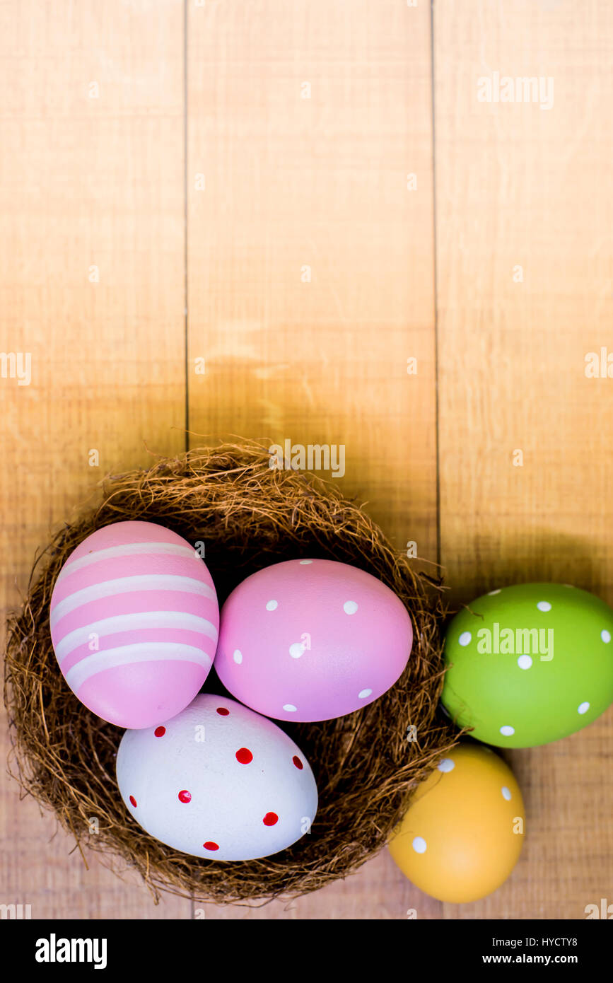 Happy Easter day, bunny and egg, Christians worldwide celebrate Stock ...