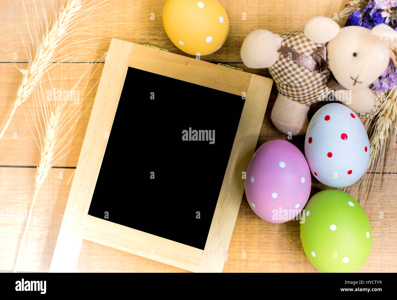 Happy Easter day, bunny and egg, Christians worldwide celebrate Stock ...