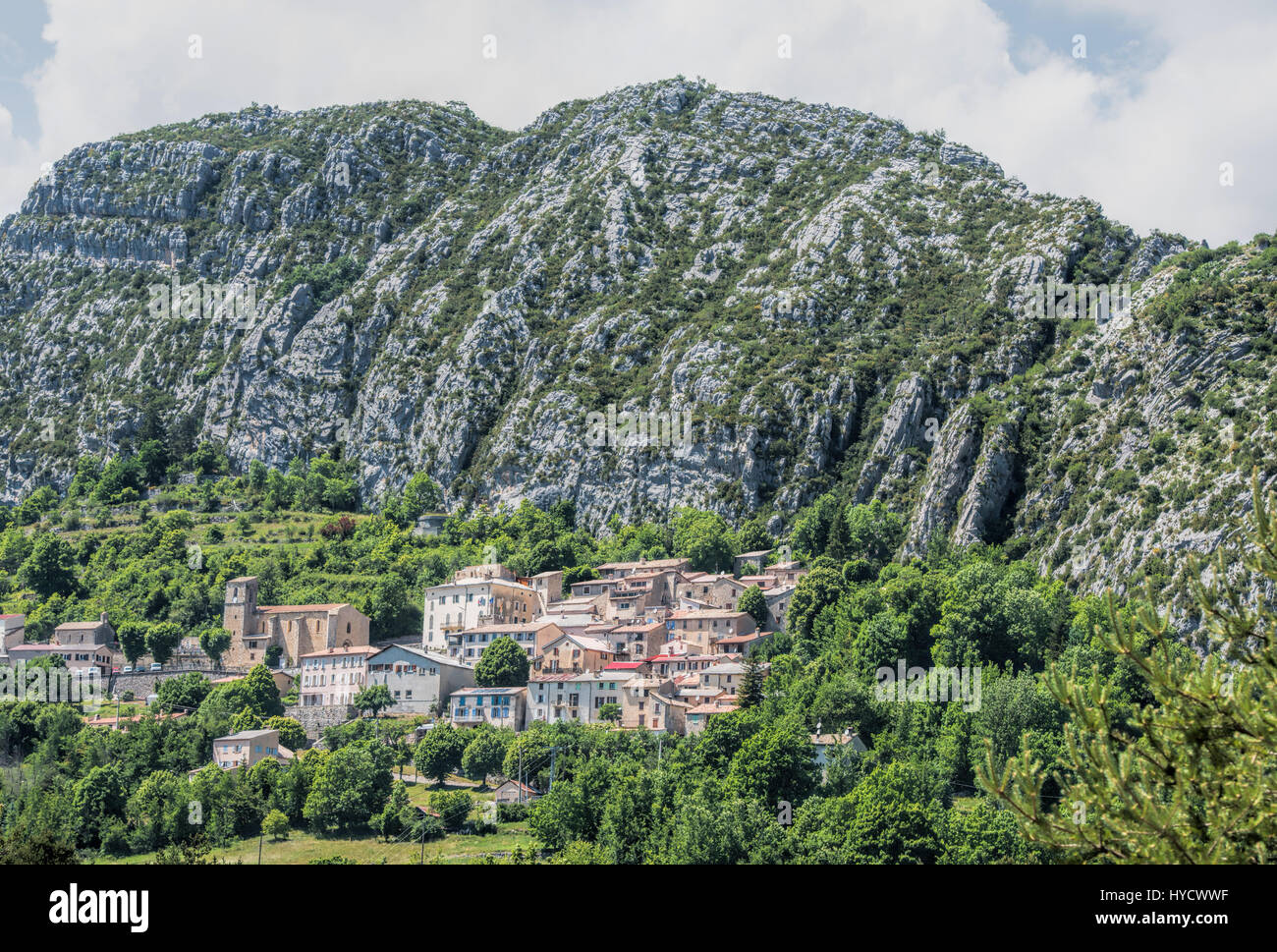 the village of St. auban Stock Photo - Alamy