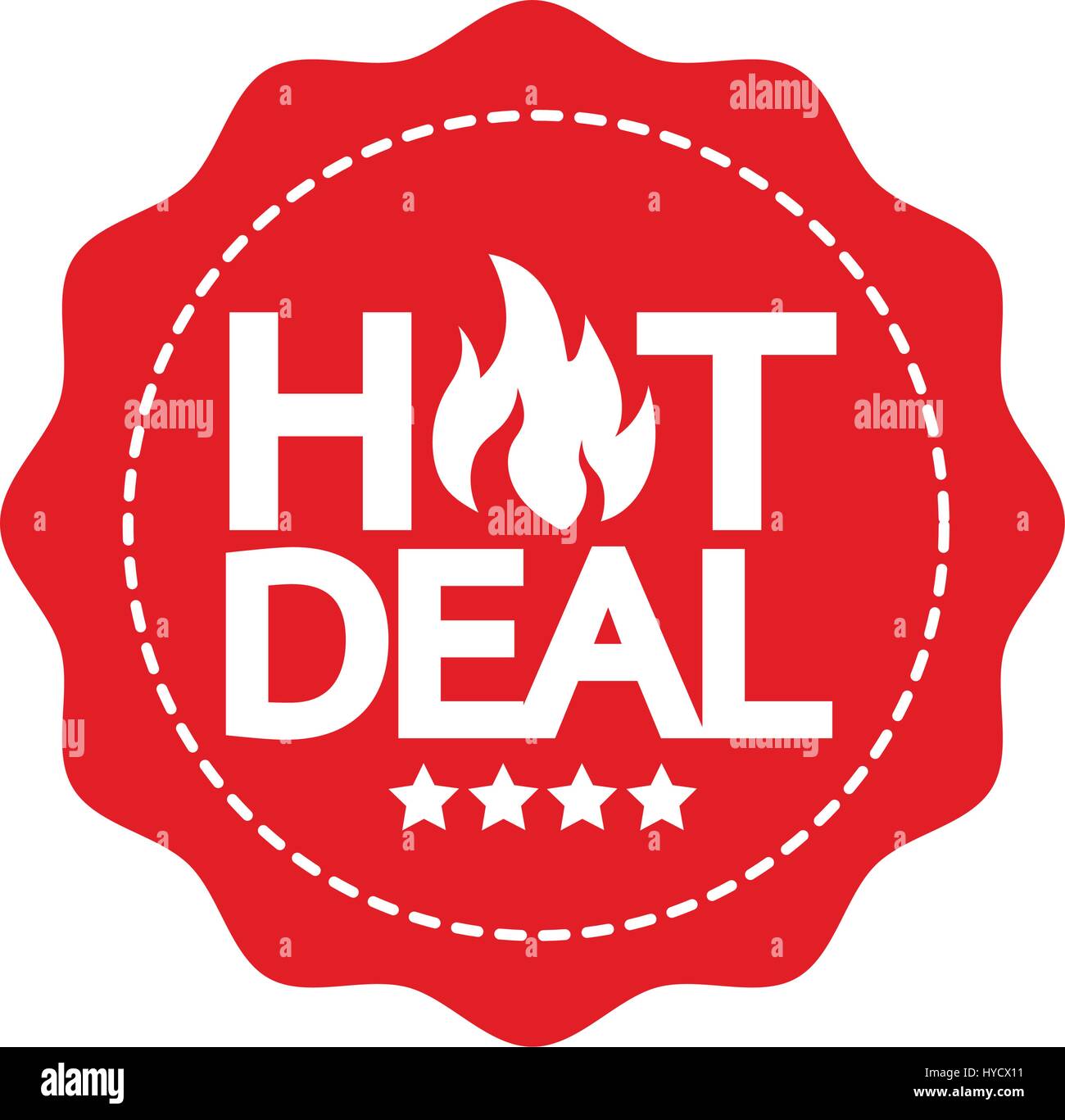 Hot deal text Stock Vector Images - Alamy