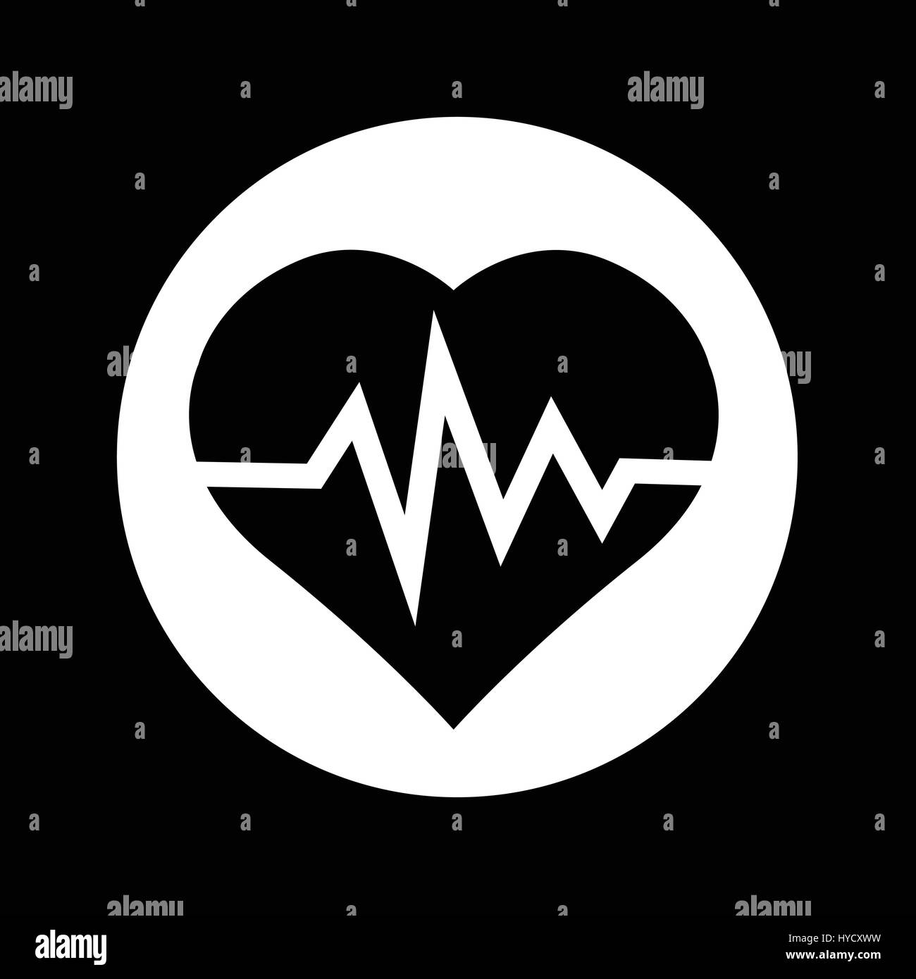 Line Heart Icon illustration design Stock Vector Image & Art - Alamy