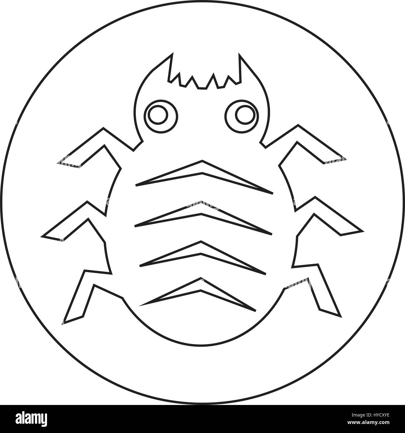 Cyber Bug Icon illustration design Stock Vector Image & Art - Alamy