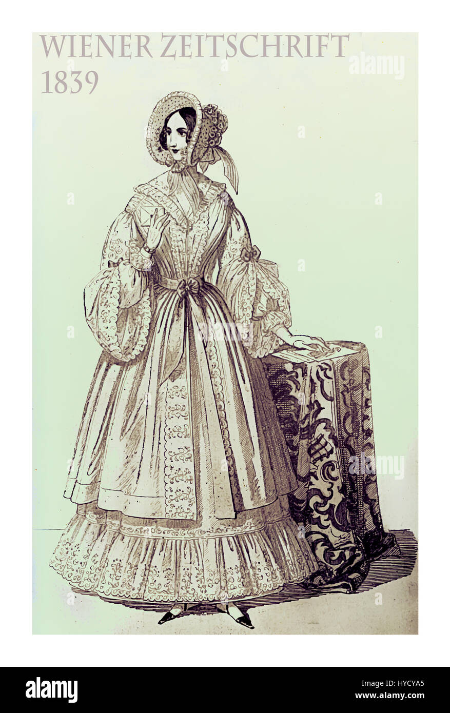 Fashion 1800s hi-res stock photography and images - Alamy