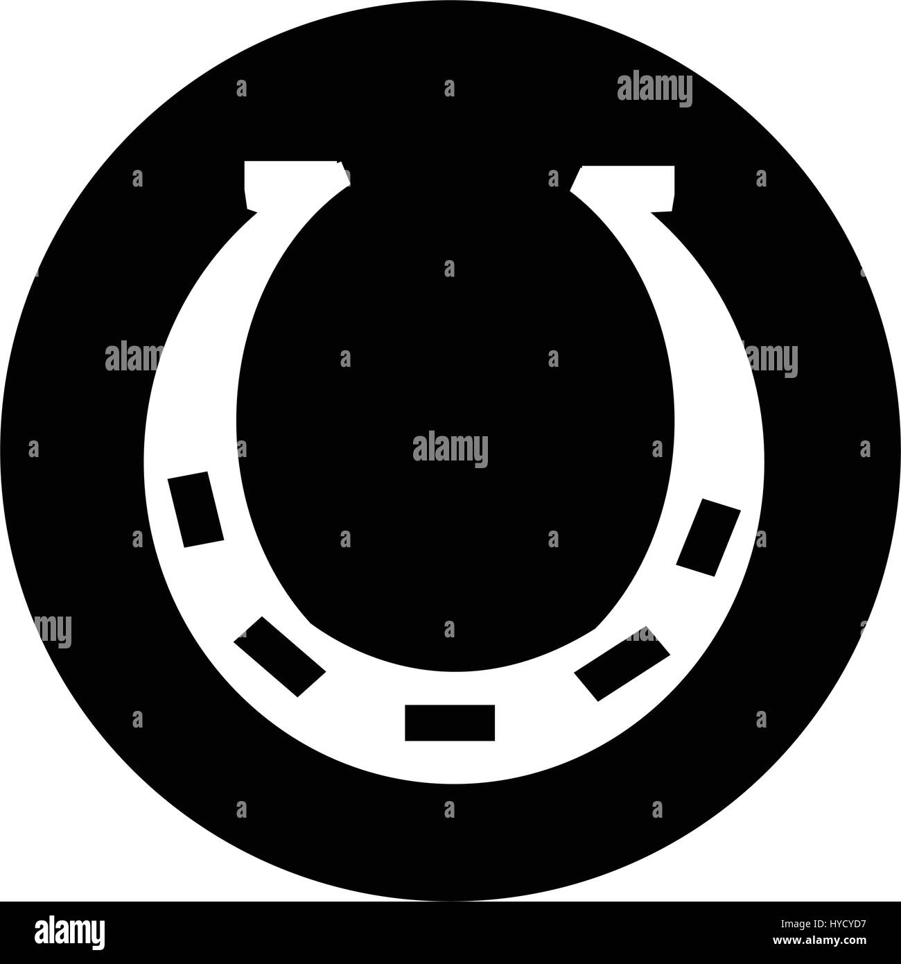 Horseshoe icon illustration design Stock Vector Image & Art - Alamy