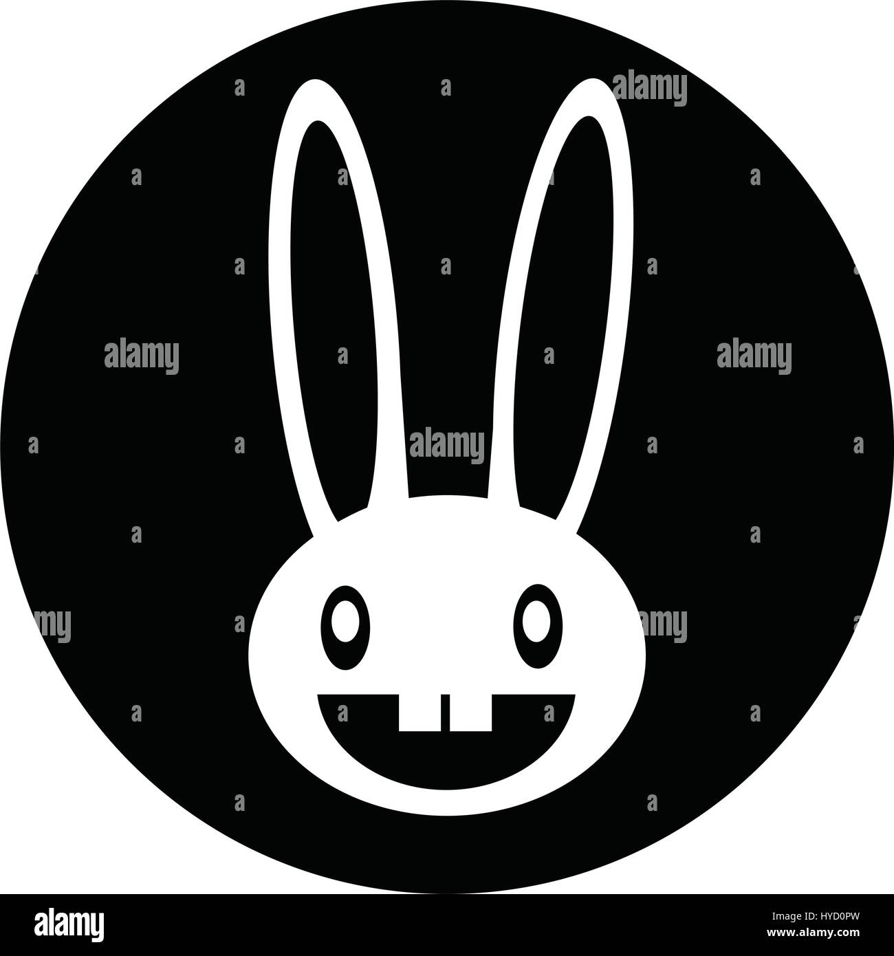 rabbit icon Stock Vector Image & Art - Alamy