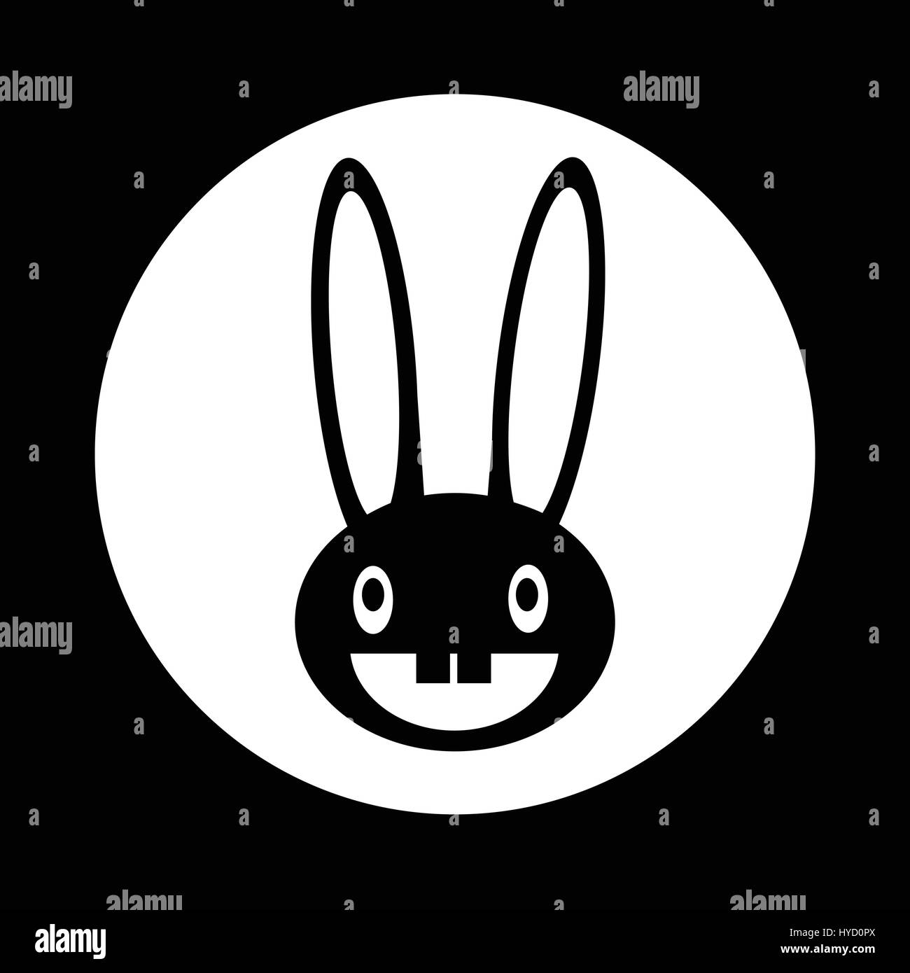 rabbit icon Stock Vector Image & Art - Alamy