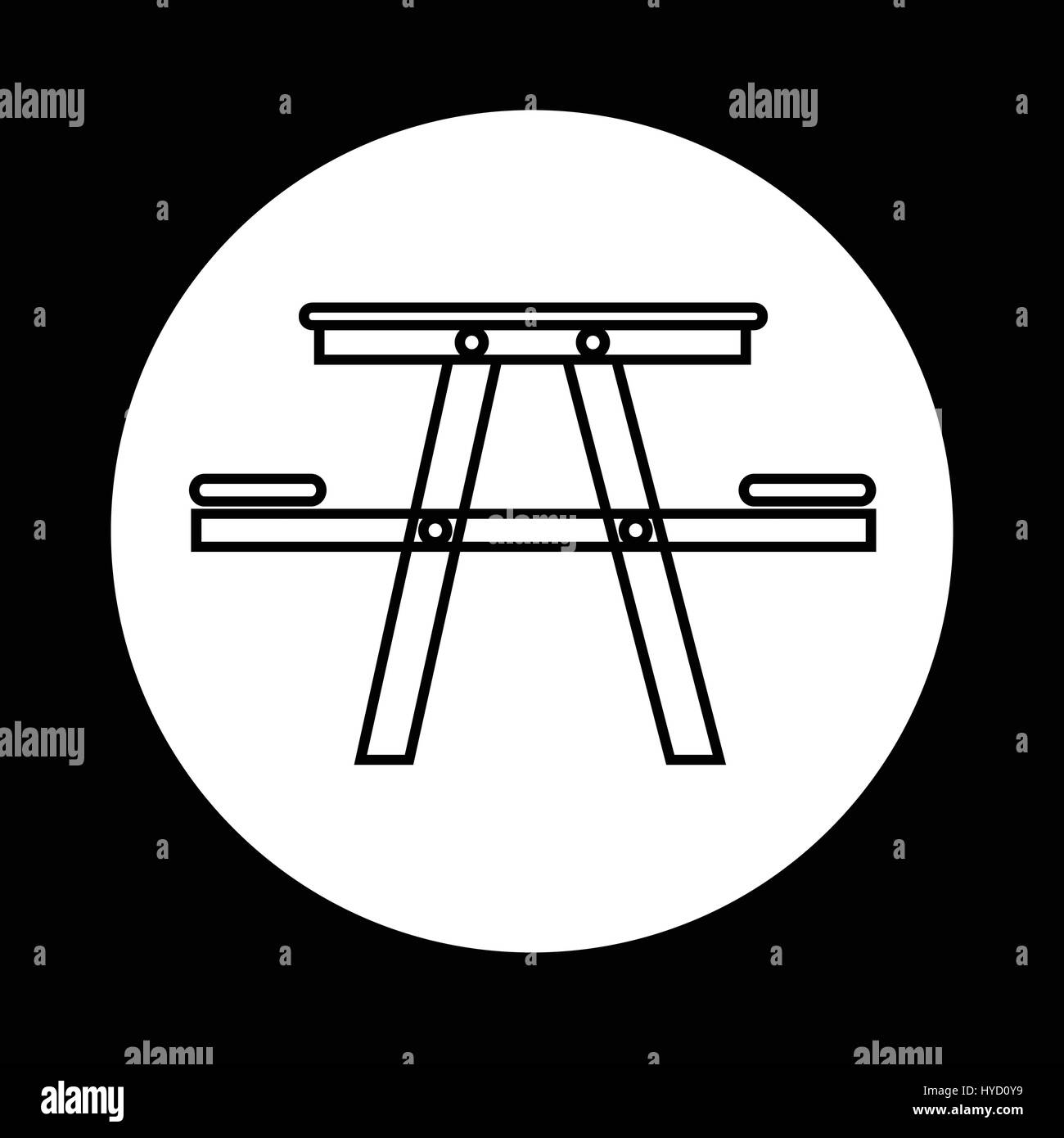 Camping table icon Stock Vector Image & Art - Alamy