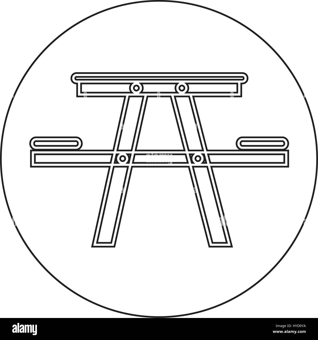Camping table icon Stock Vector Image & Art - Alamy