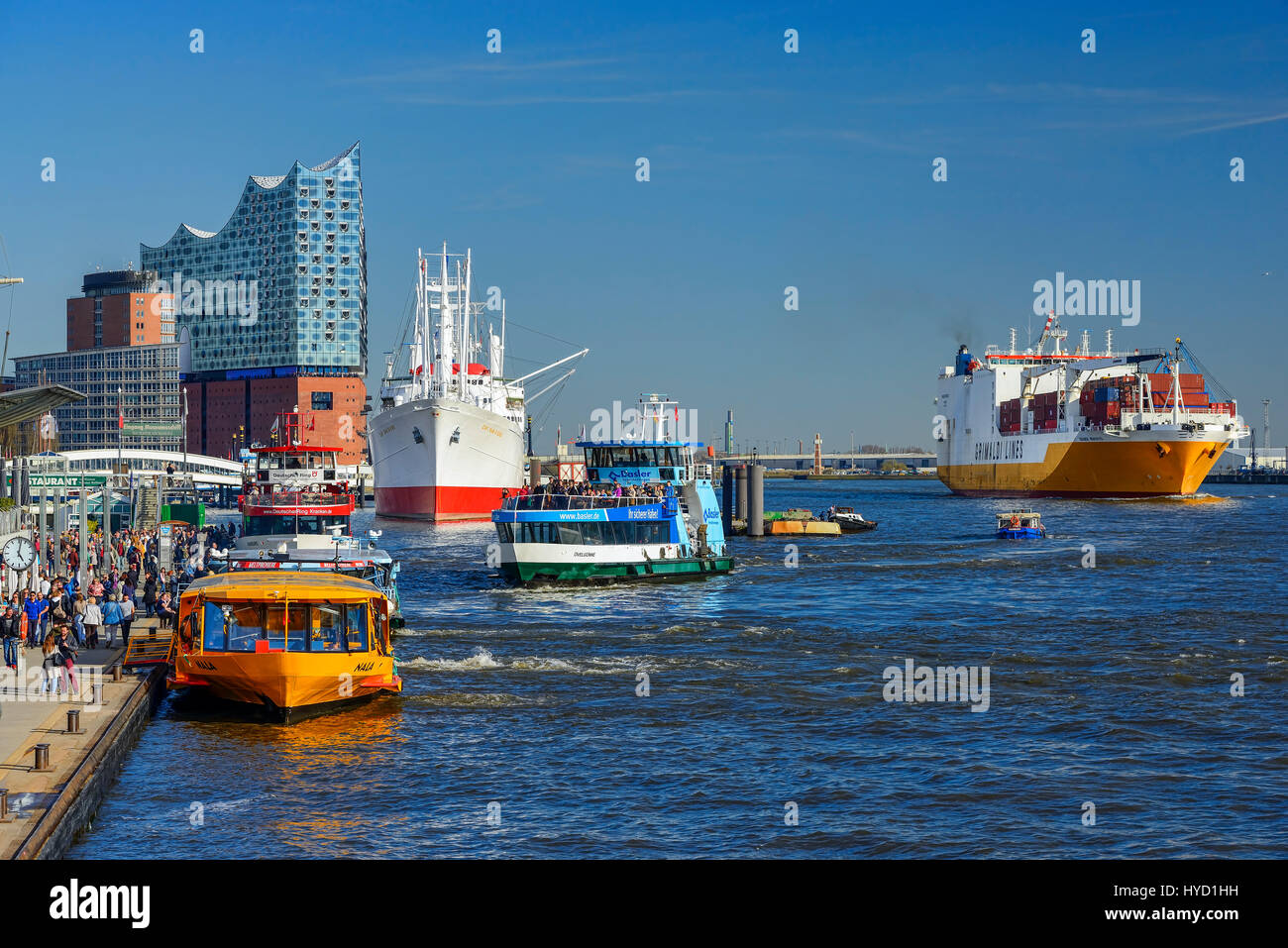 Port of Hamburg in Germany Stock Photo - Alamy