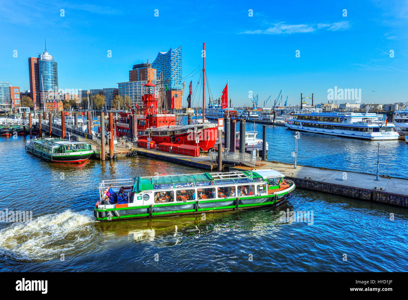 Port of Hamburg, Germany Stock Photo - Alamy