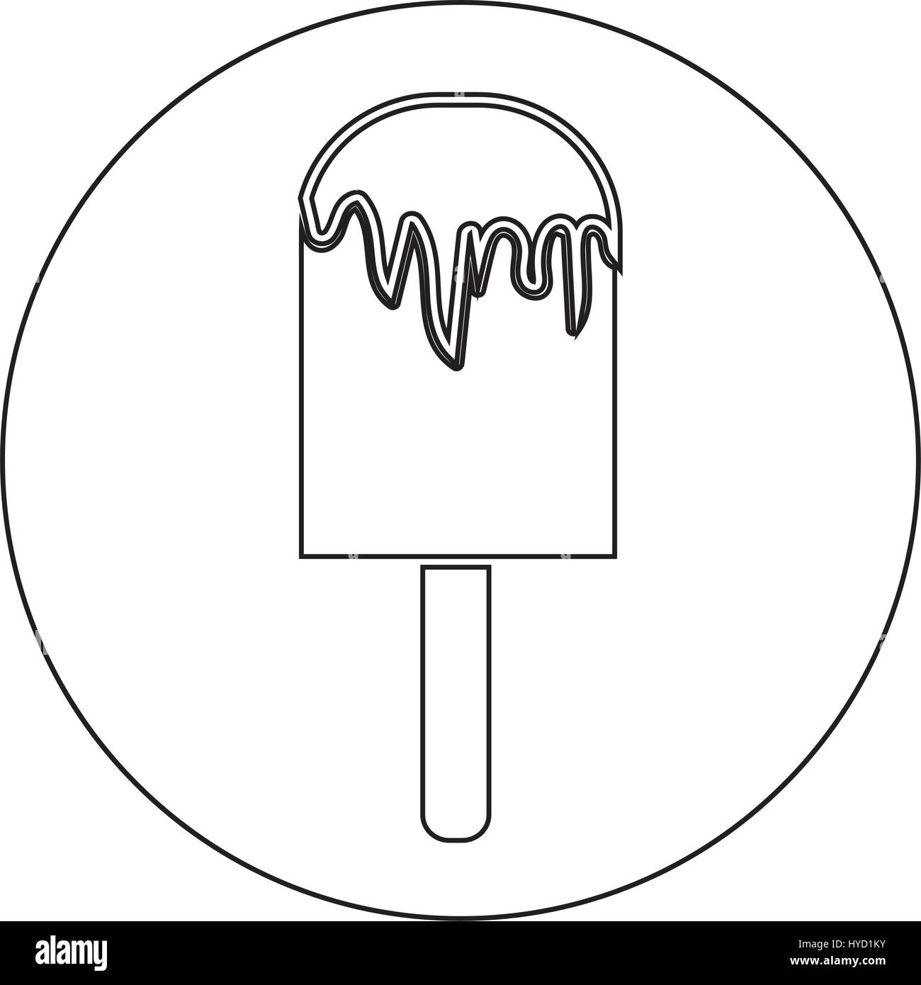 Sugar cone not ice cream Black and White Stock Photos & Images - Alamy