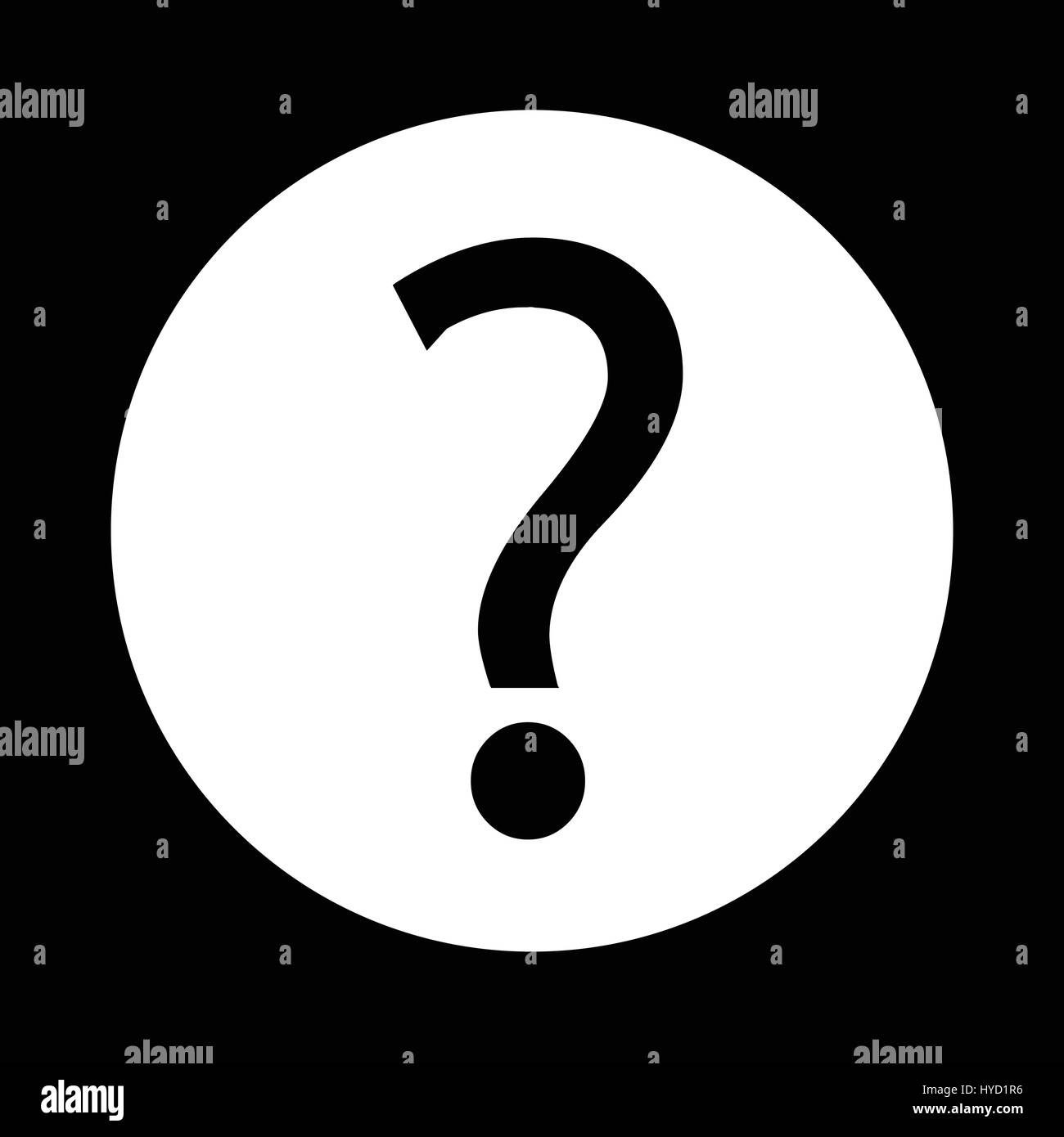Question mark sign icon Stock Vector Image & Art - Alamy