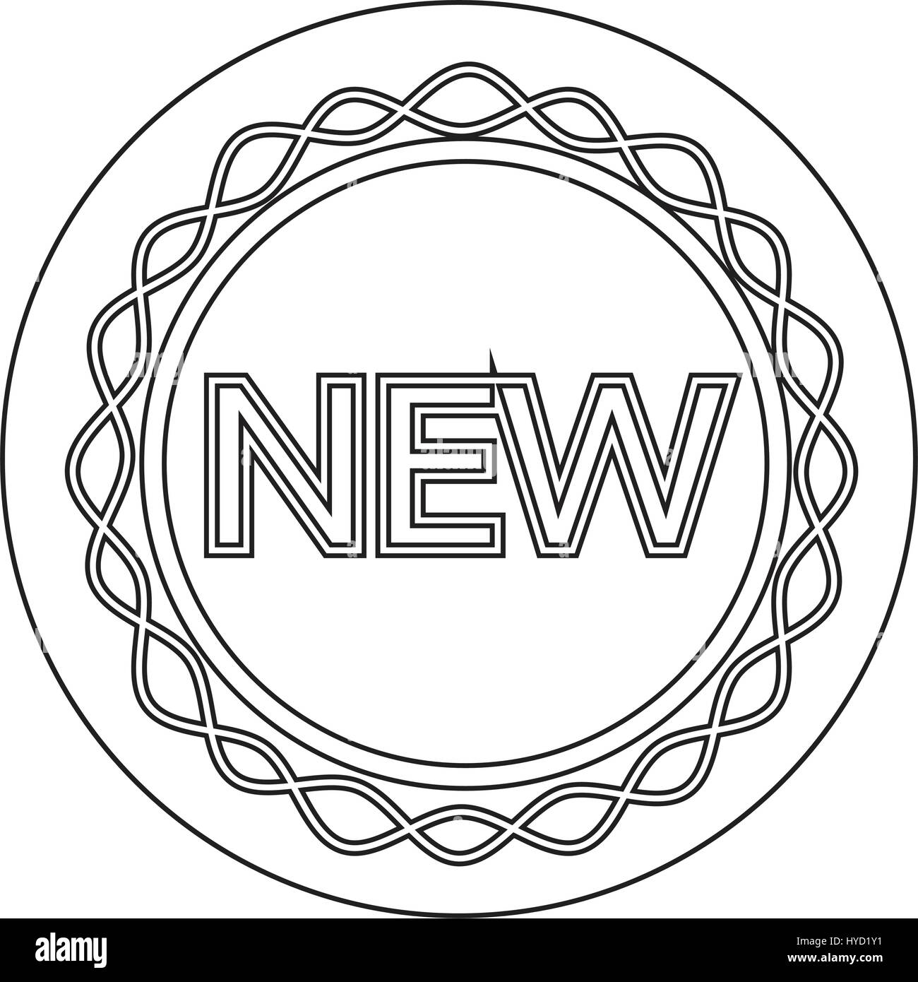 New sign icon Stock Vector Image & Art - Alamy