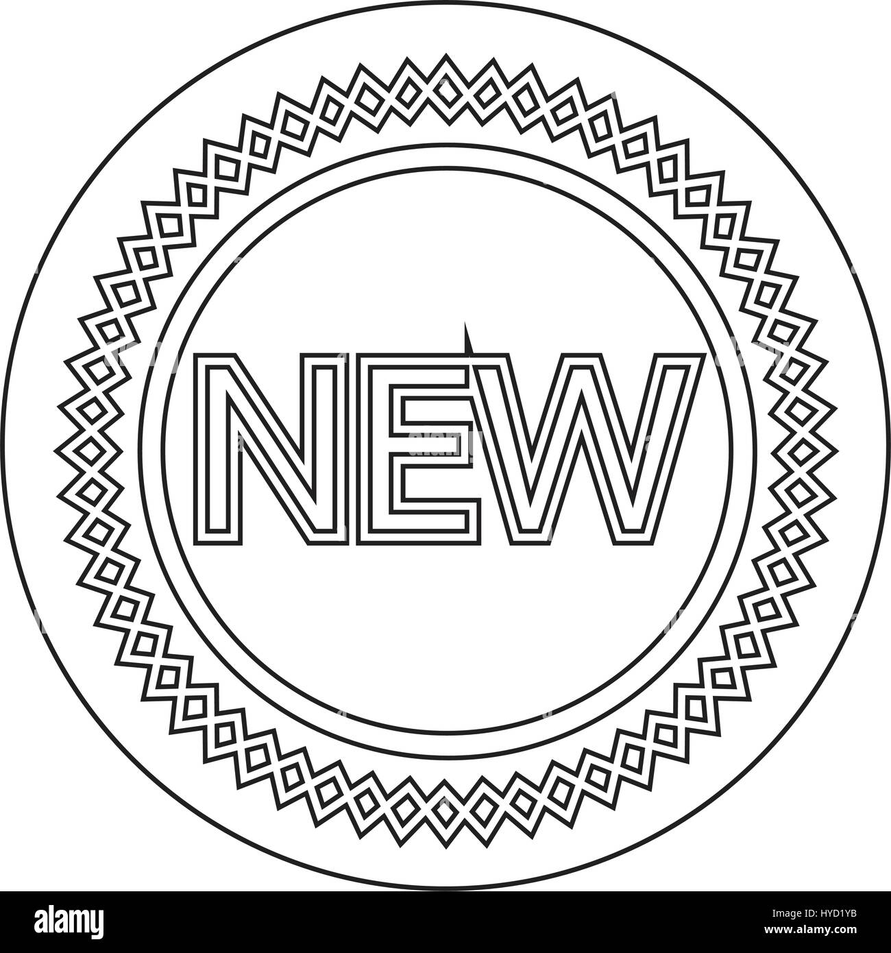 New sign icon Stock Vector Image & Art - Alamy